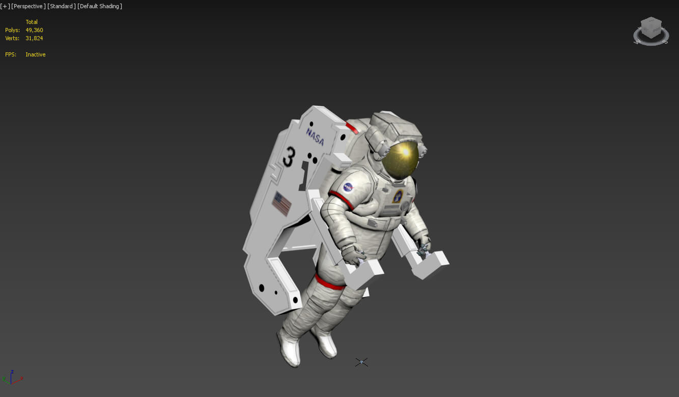 Spacesuit Extravehicular Mobility Unit MMU - 3D Model by AlphaGroup