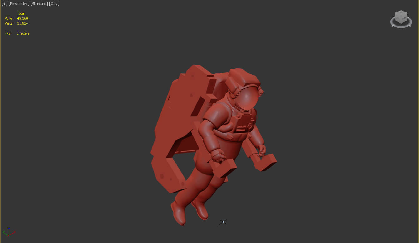 Spacesuit Extravehicular Mobility Unit MMU - 3D Model by AlphaGroup