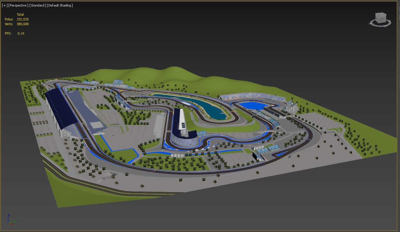 F1 Track Concept - 3D Model by AlphaGroup