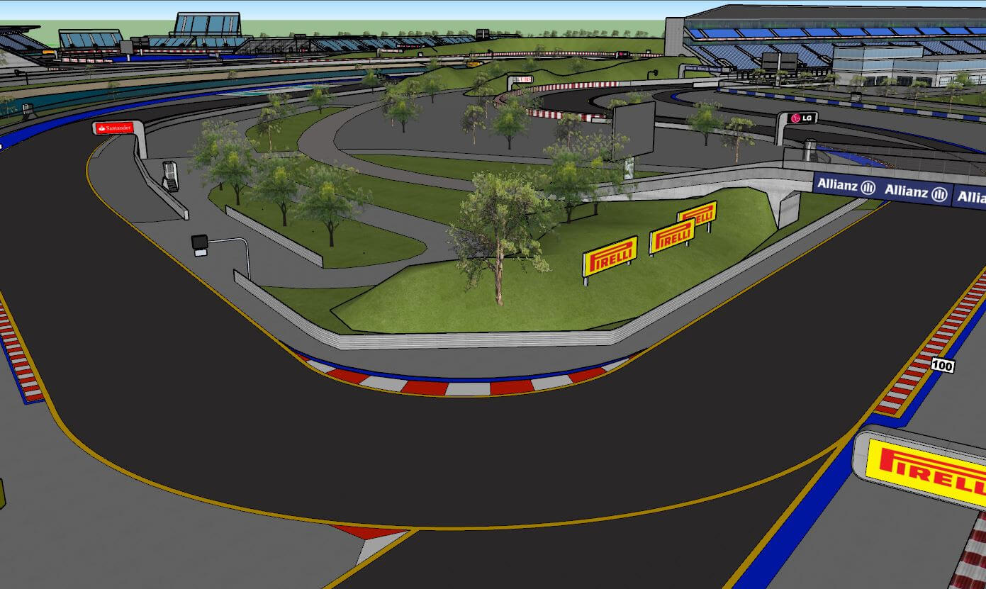F1 Track Concept - 3D Model by AlphaGroup