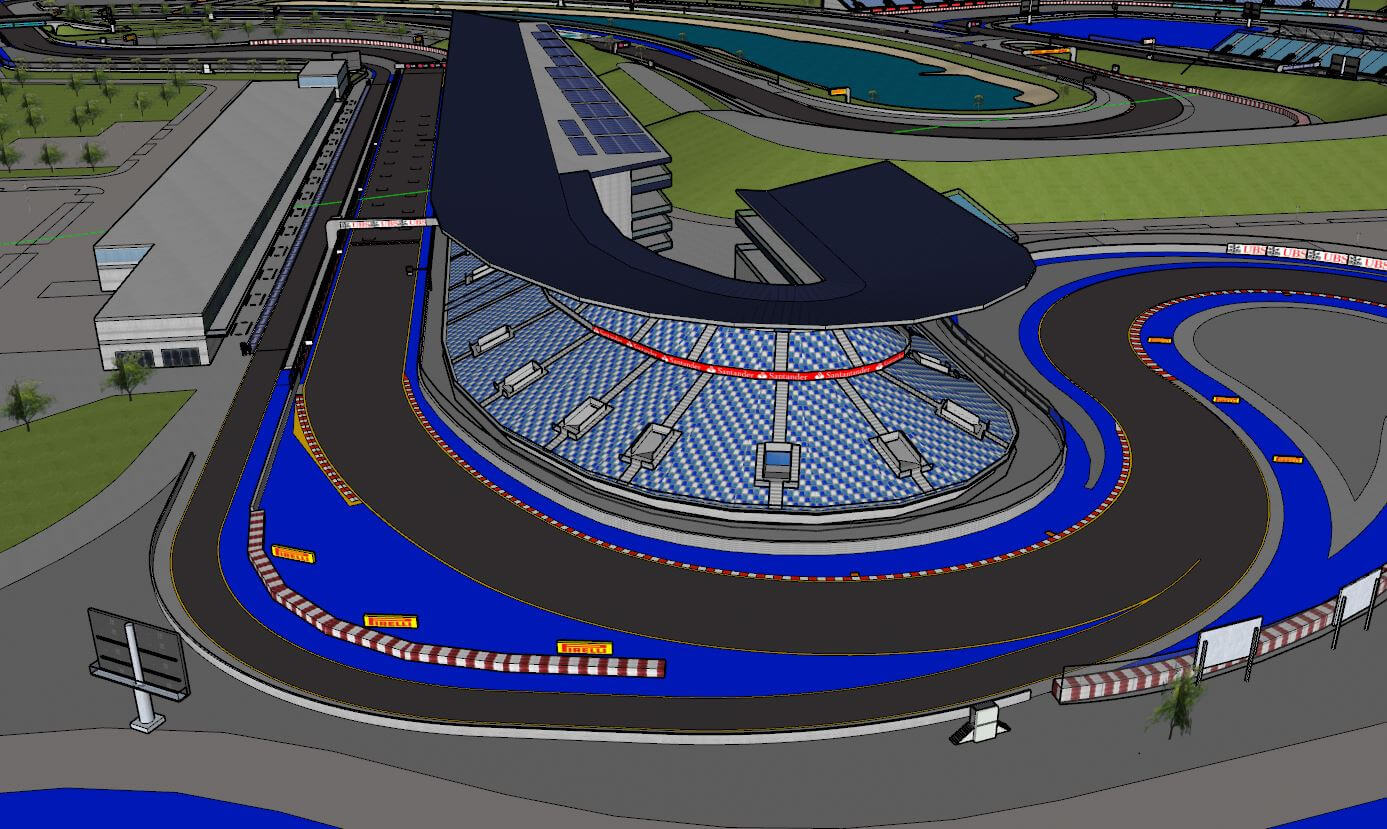 F1 Track Concept - 3D Model by AlphaGroup
