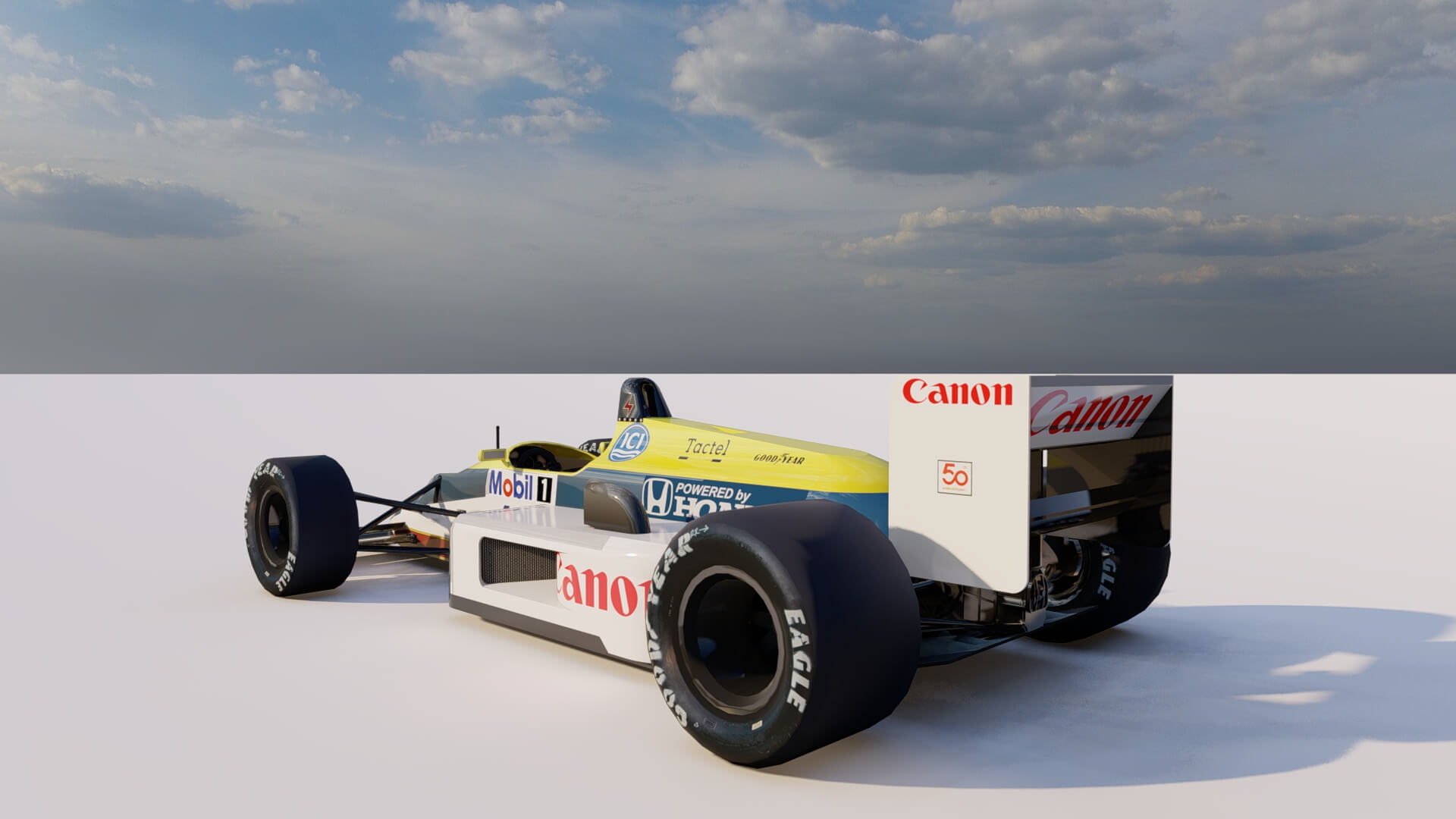 F1 Williams FW12 - 3D Model by AlphaGroup