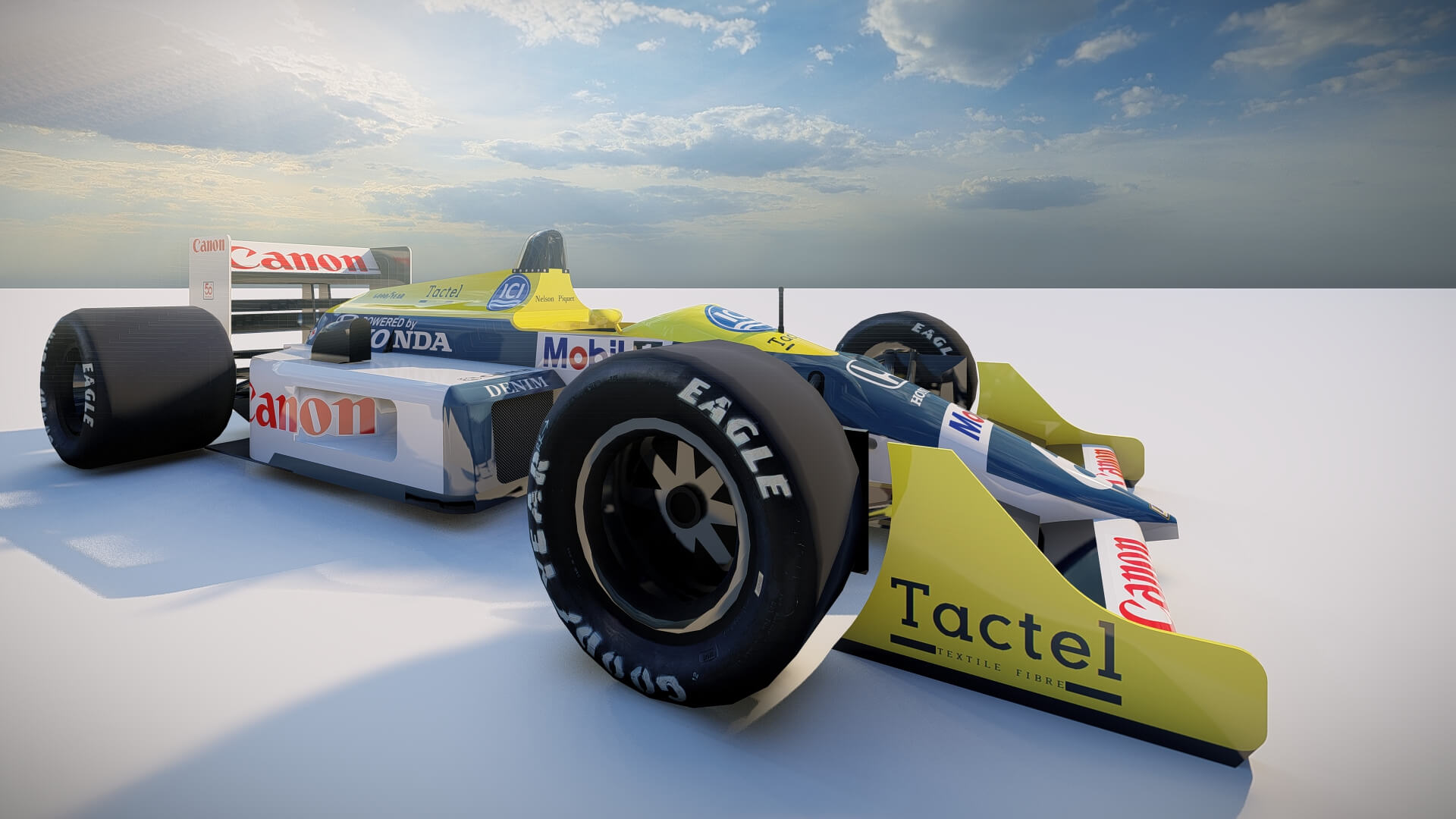 F1 Williams FW12 - 3D Model by AlphaGroup