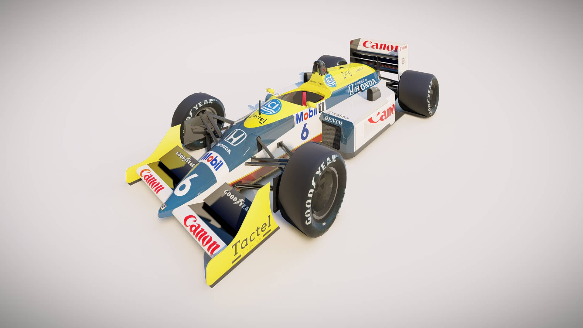 F1 Williams FW12 - 3D Model by AlphaGroup