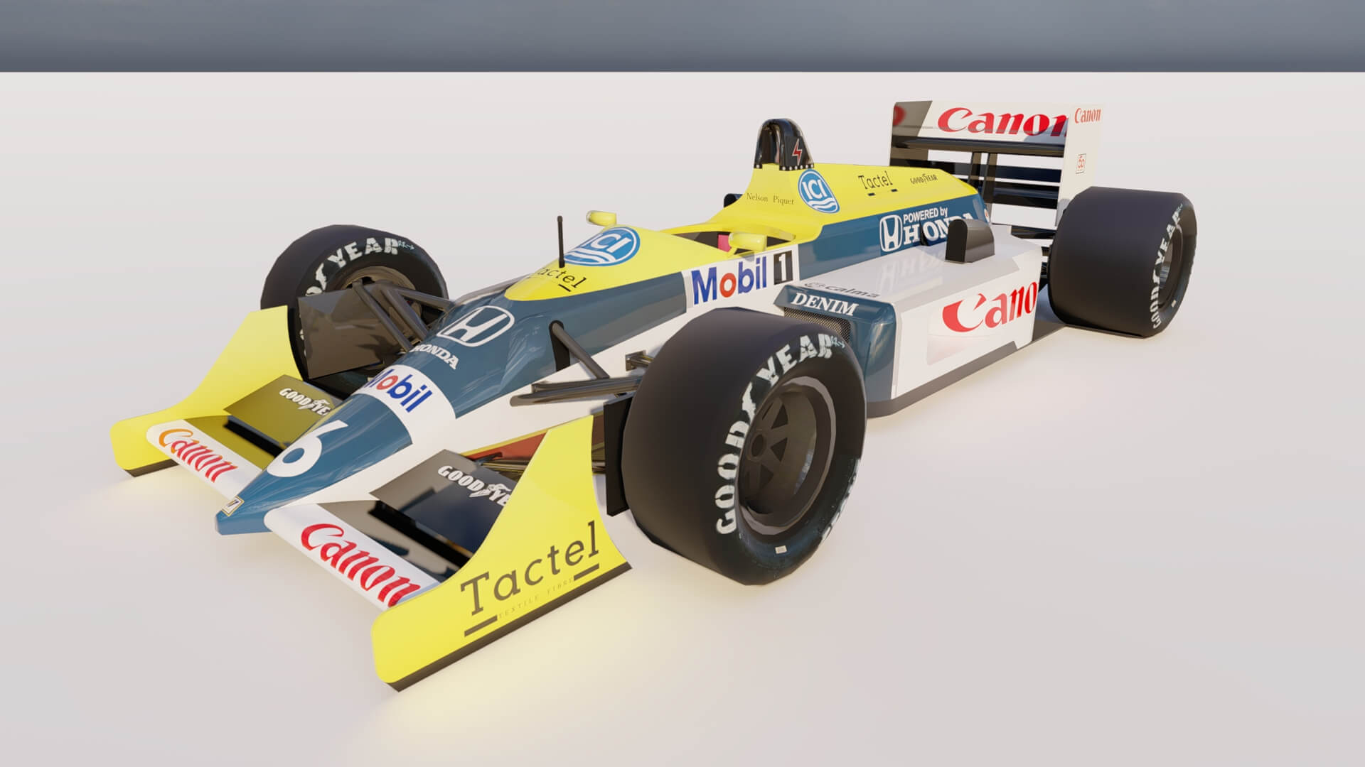 F1 Williams FW12 - 3D Model by AlphaGroup