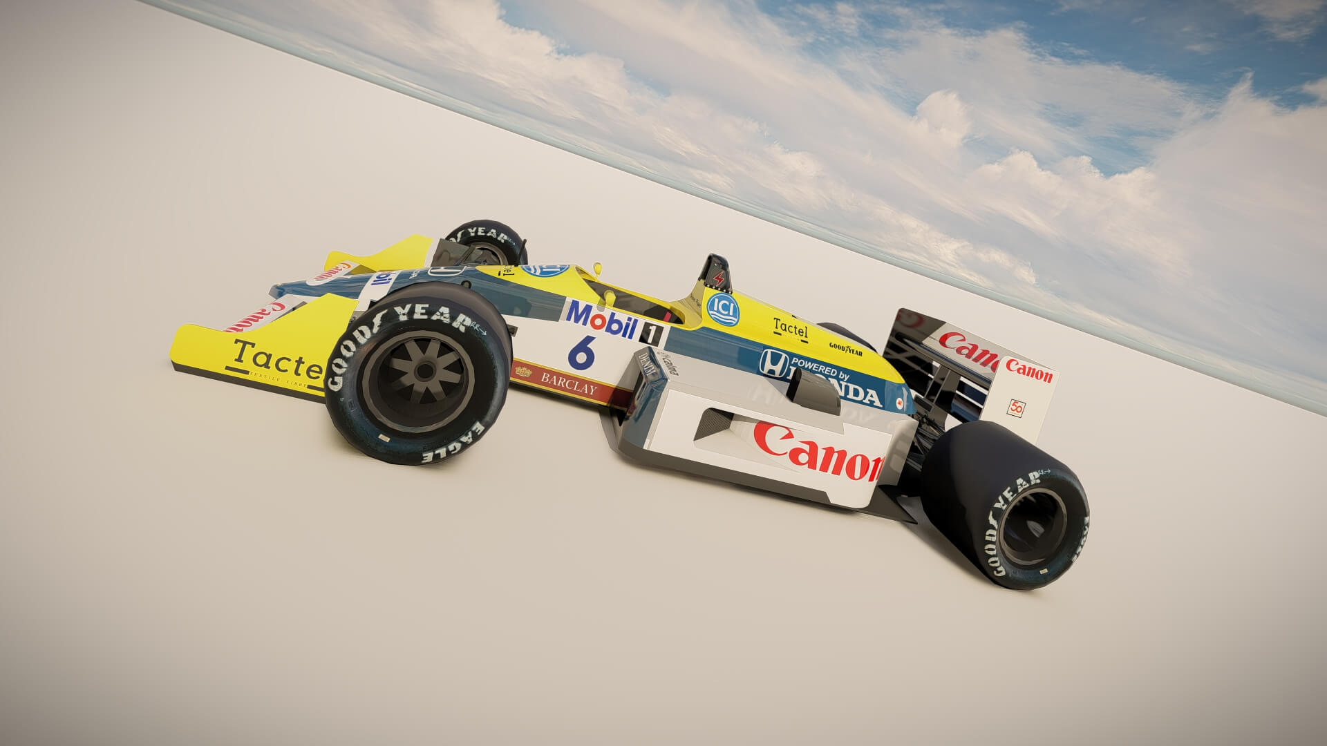 F1 Williams FW12 - 3D Model by AlphaGroup