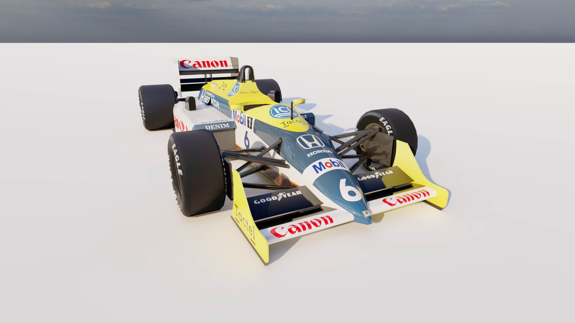 F1 Williams FW12 - 3D Model by AlphaGroup