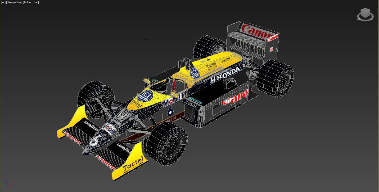 F1 Williams FW12 - 3D Model by AlphaGroup