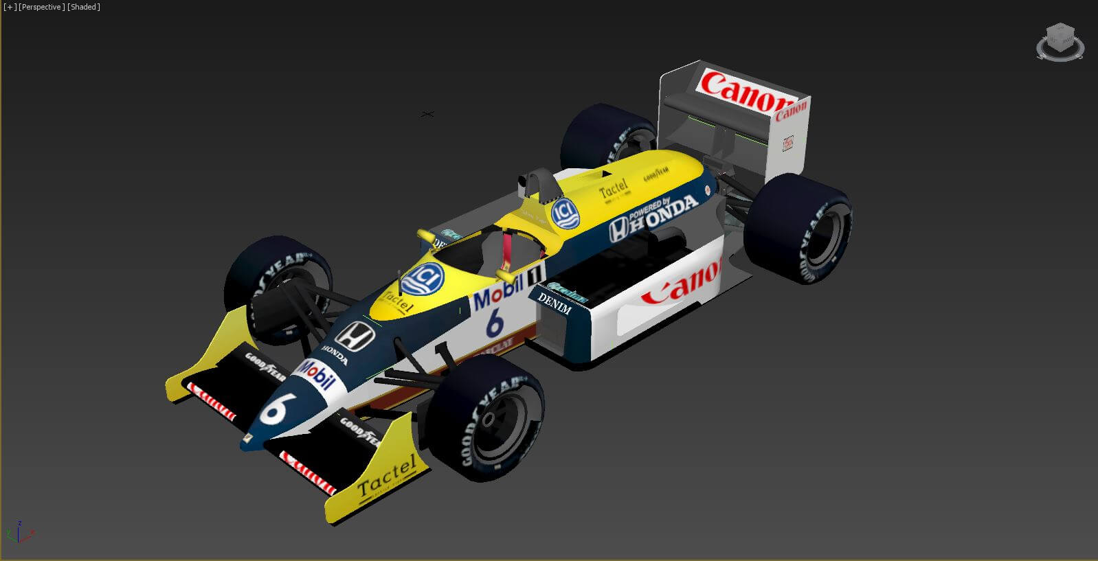 F1 Williams FW12 - 3D Model by AlphaGroup