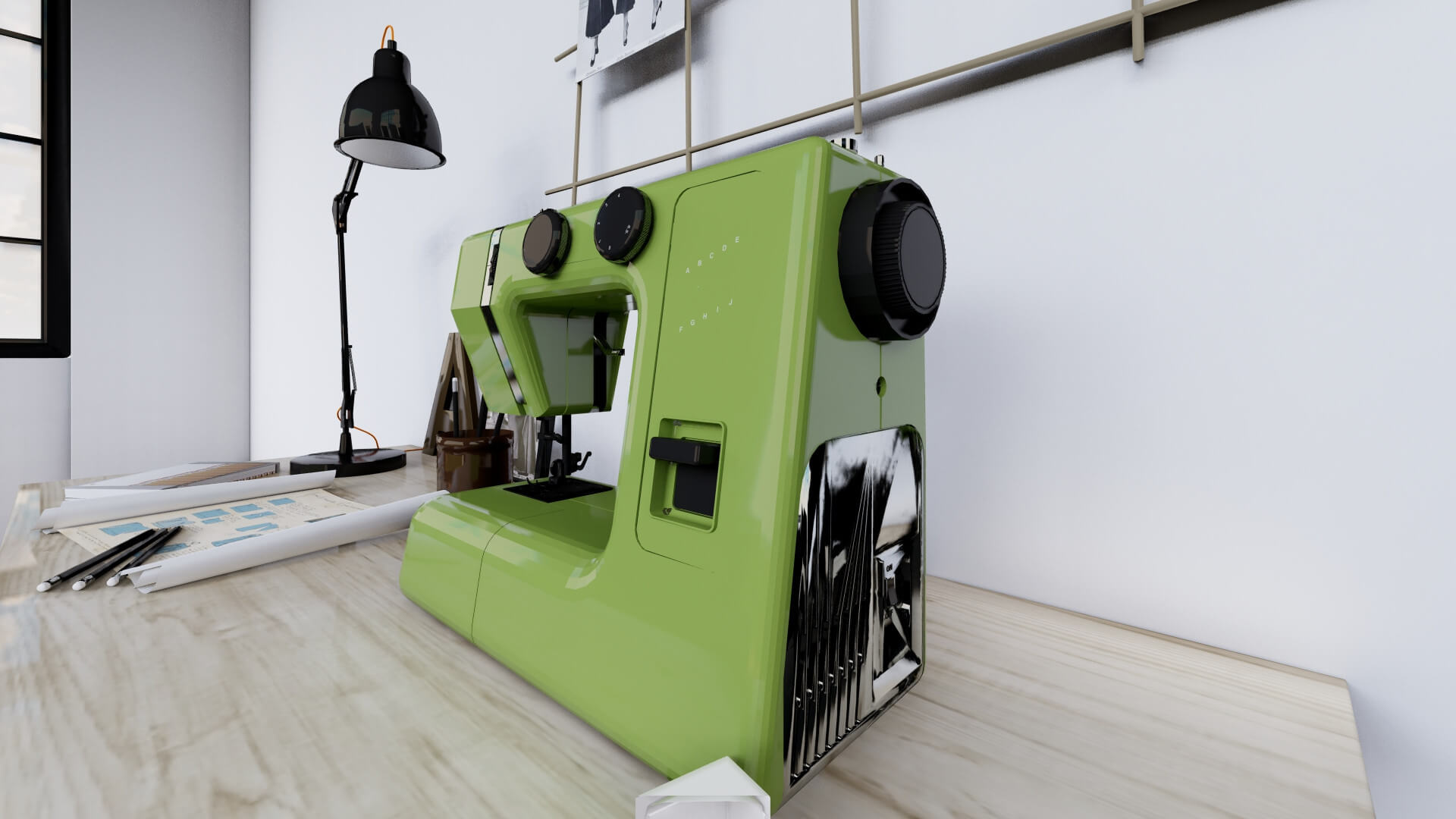 Fashion Designer Studio - 3D Model by AlphaGroup