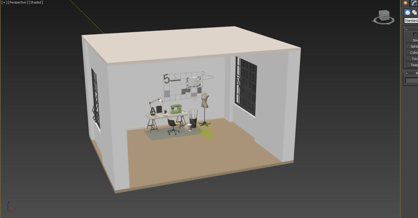 Fashion Designer Studio - 3D Model by AlphaGroup