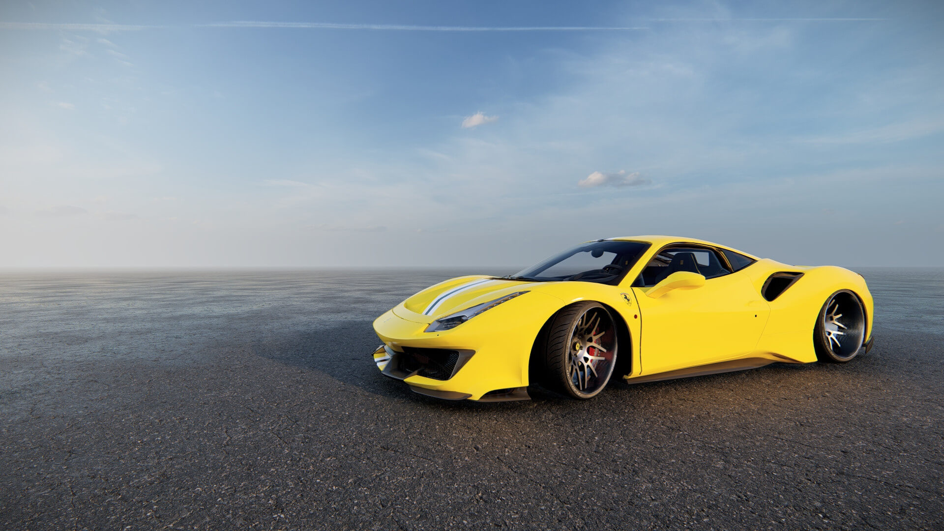 Ferrari 488 Pista - 3D Model by AlphaGroup