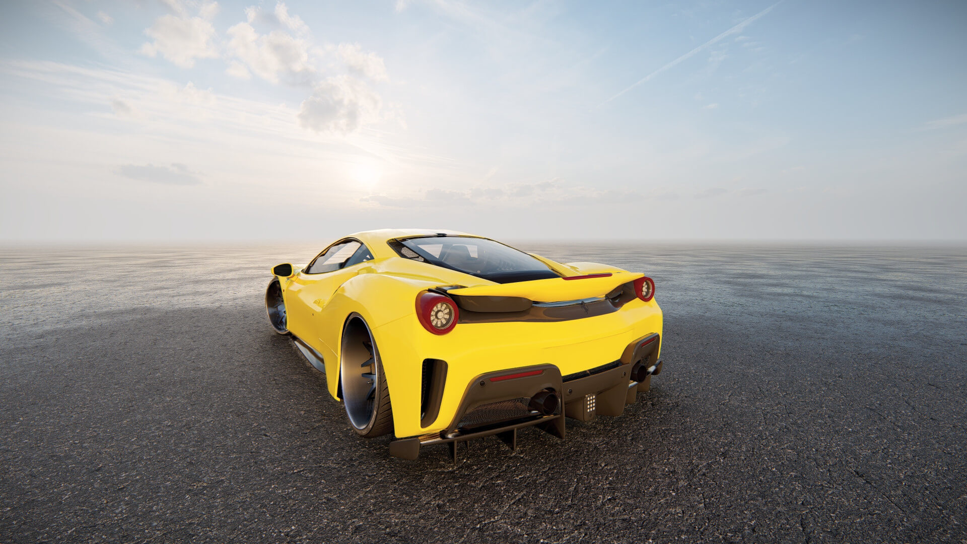 Ferrari 488 Pista - 3D Model by AlphaGroup