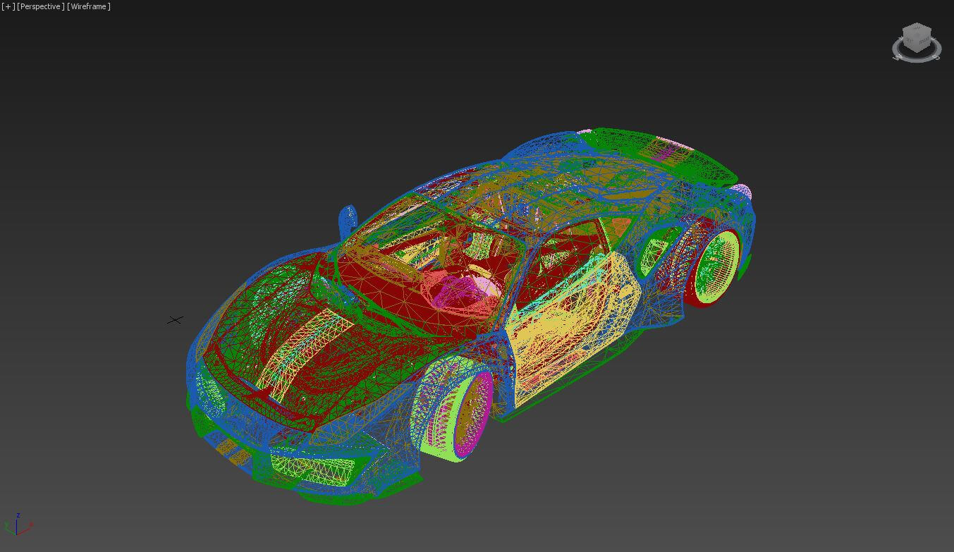 Ferrari 488 Pista - 3D Model by AlphaGroup