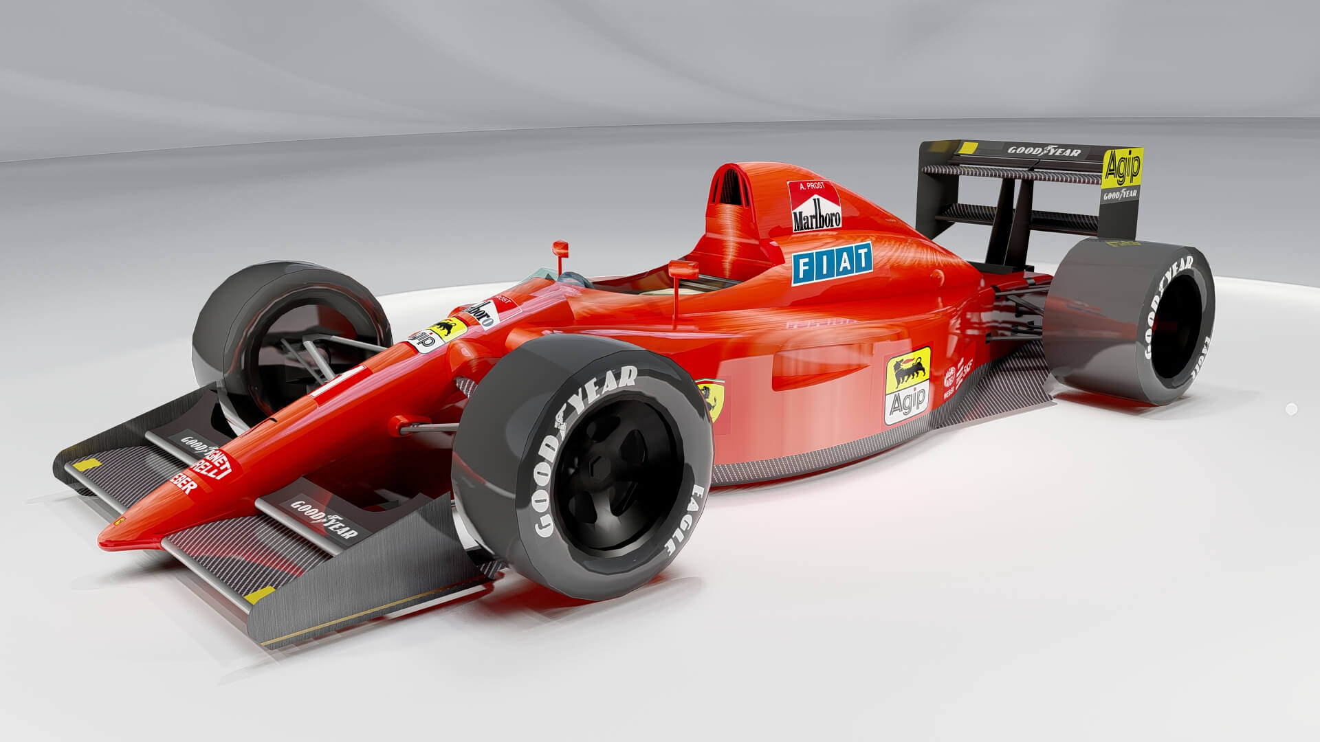 Ferrari F1 F641 - 3D Model by AlphaGroup