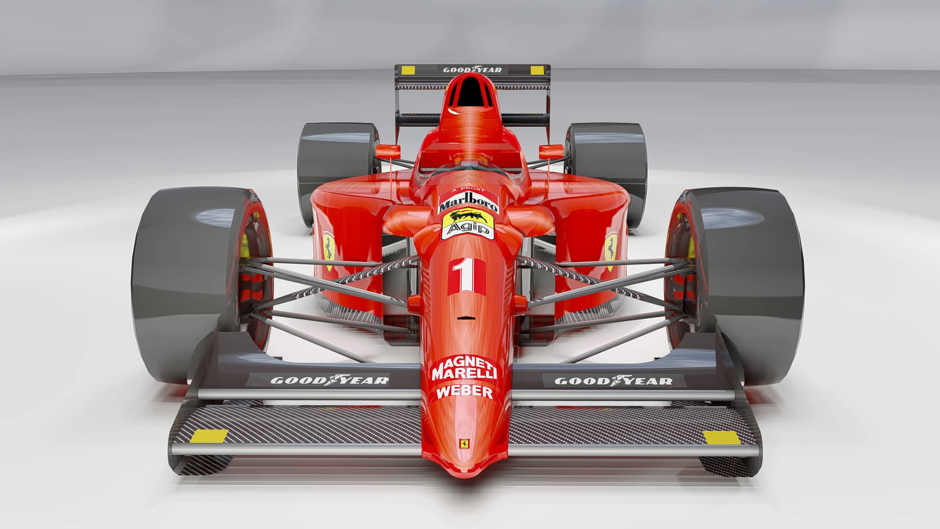 Ferrari F1 F641 - 3D Model by AlphaGroup