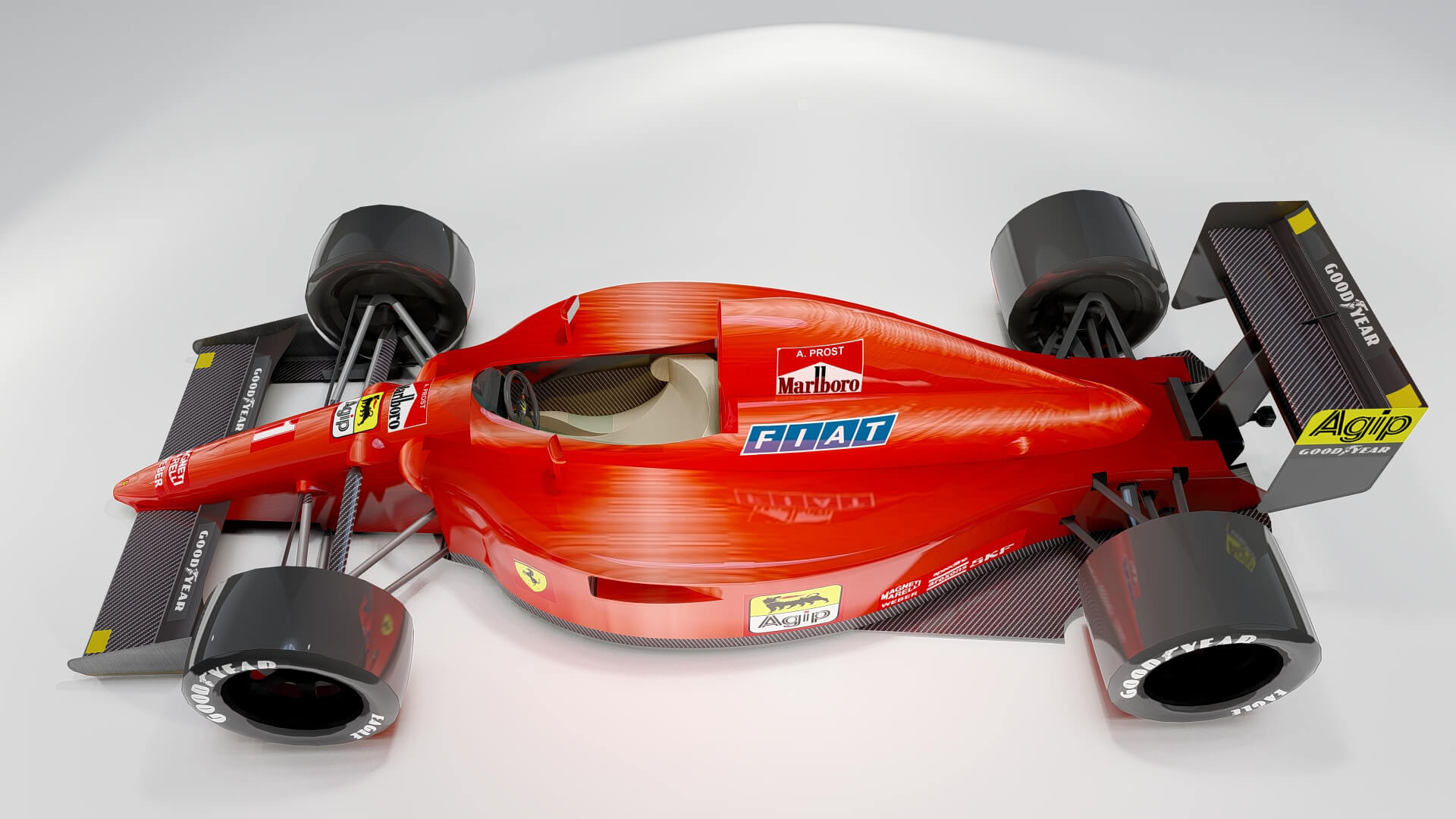 Ferrari F1 F641 - 3D Model by AlphaGroup
