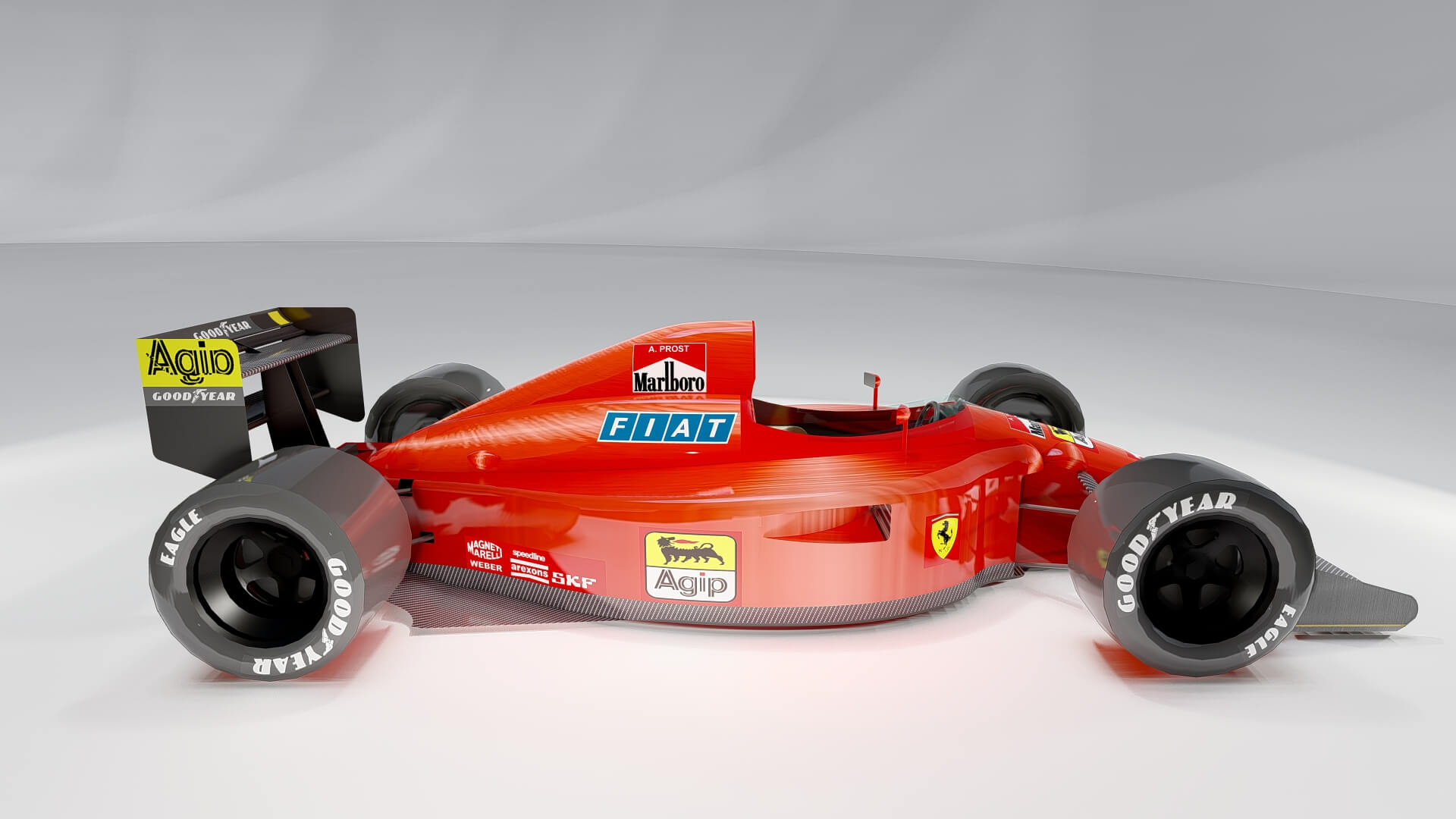 Ferrari F1 F641 - 3D Model by AlphaGroup
