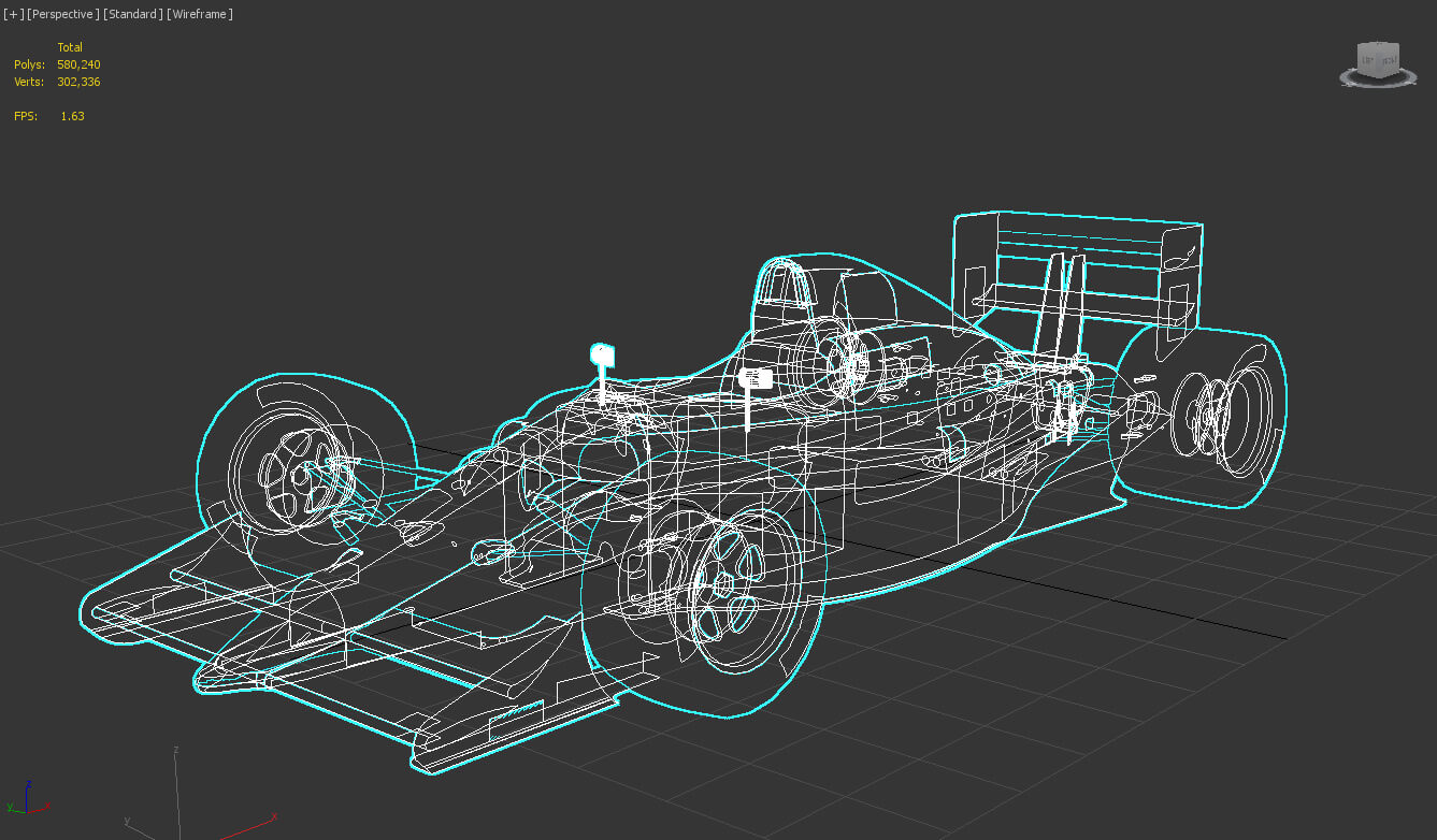 Ferrari F1 F641 - 3D Model by AlphaGroup