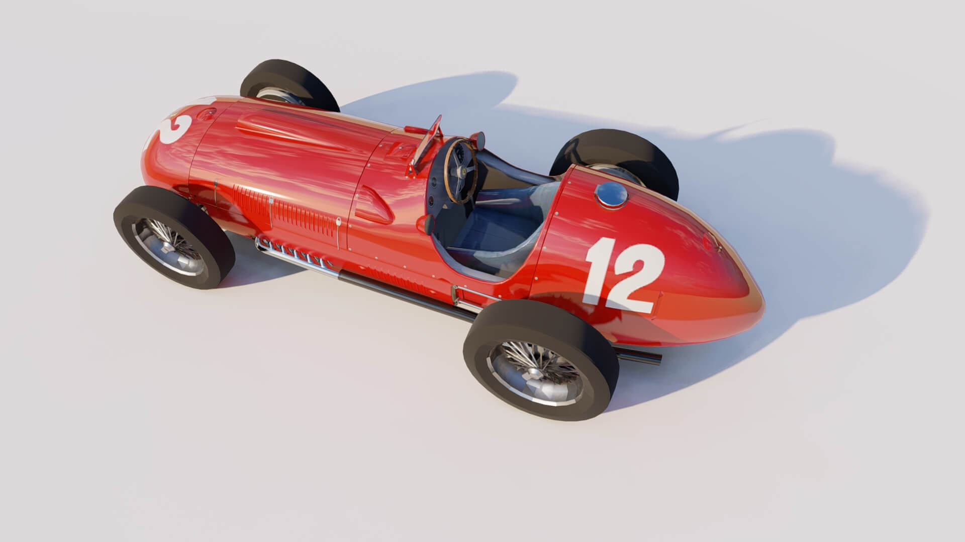 Ferr Ari F375 F11 1951 - 3D Model by AlphaGroup