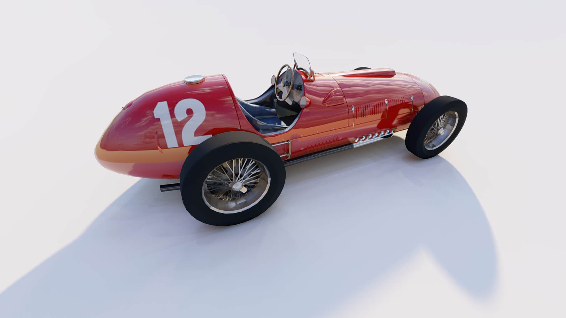 Ferr Ari F375 F11 1951 - 3D Model by AlphaGroup