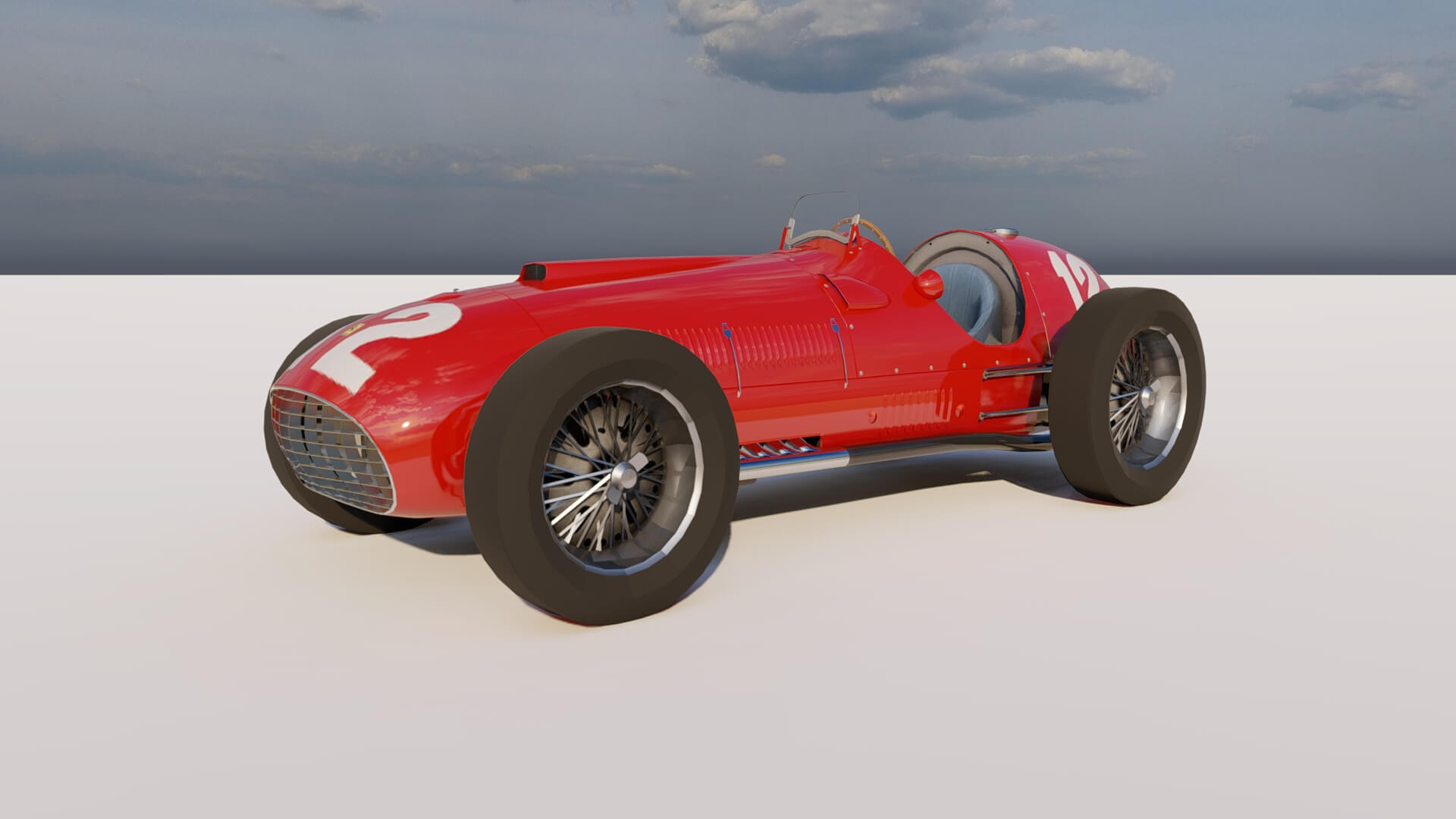 Ferr Ari F375 F11 1951 - 3D Model by AlphaGroup