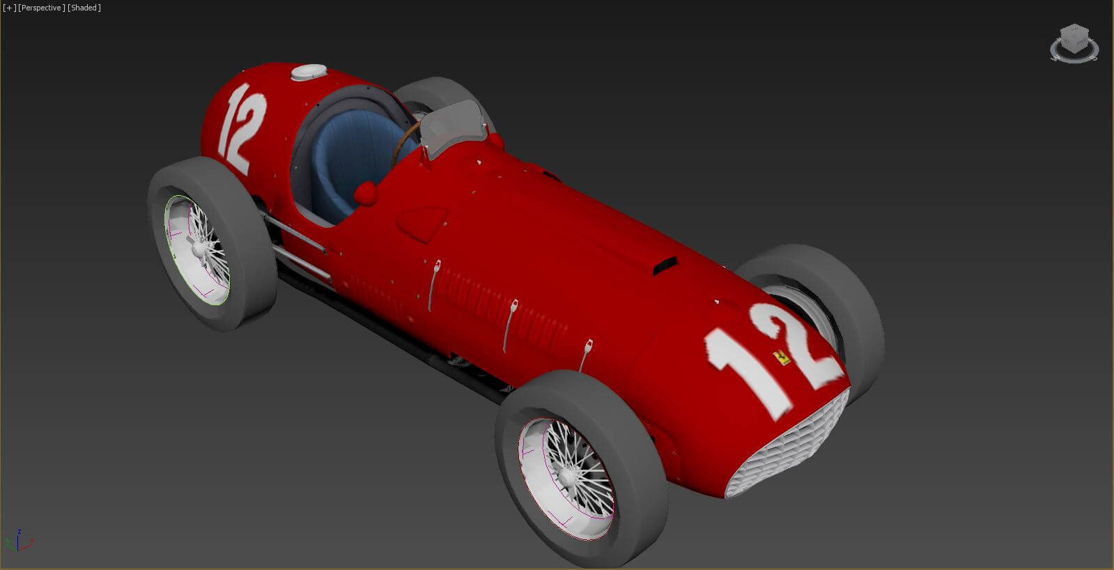 Ferr Ari F375 F11 1951 - 3D Model by AlphaGroup