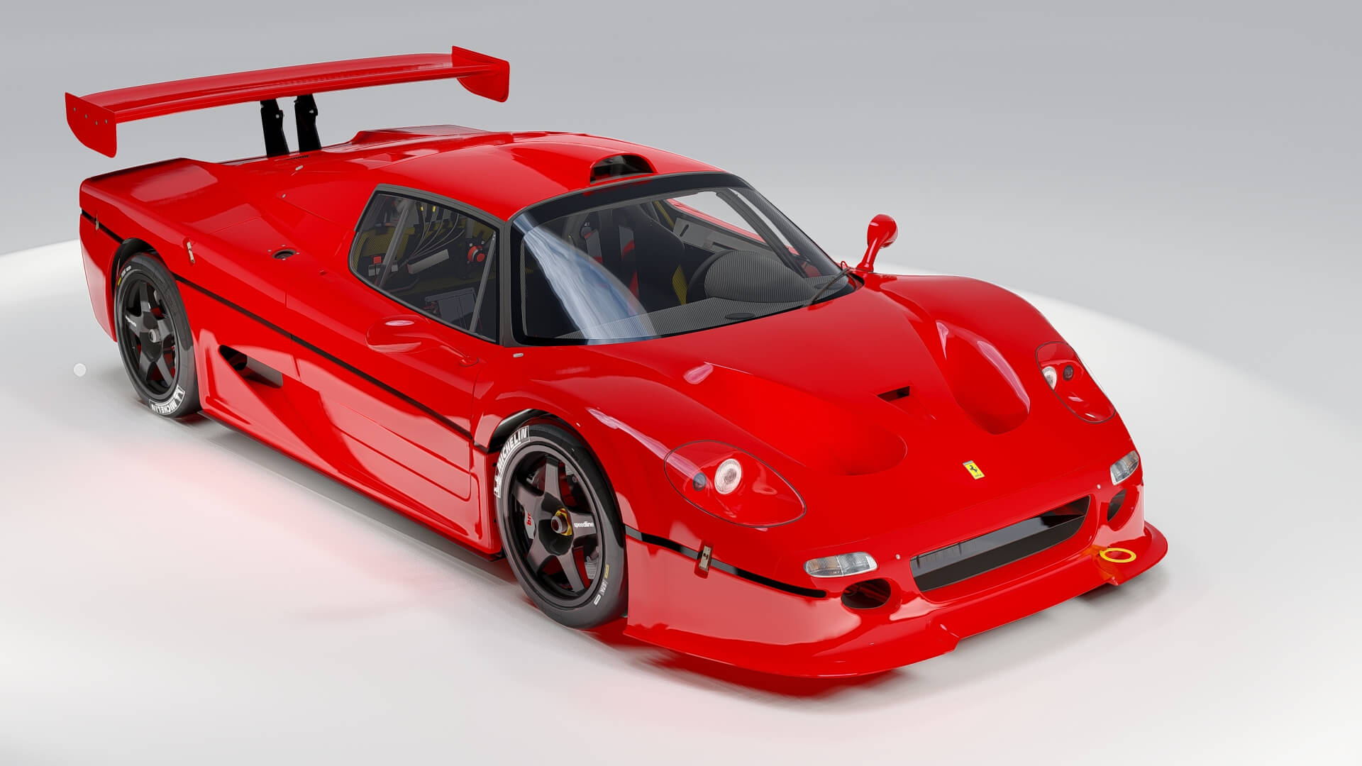 Ferrari F50 GT 1996 - 3D Model by AlphaGroup
