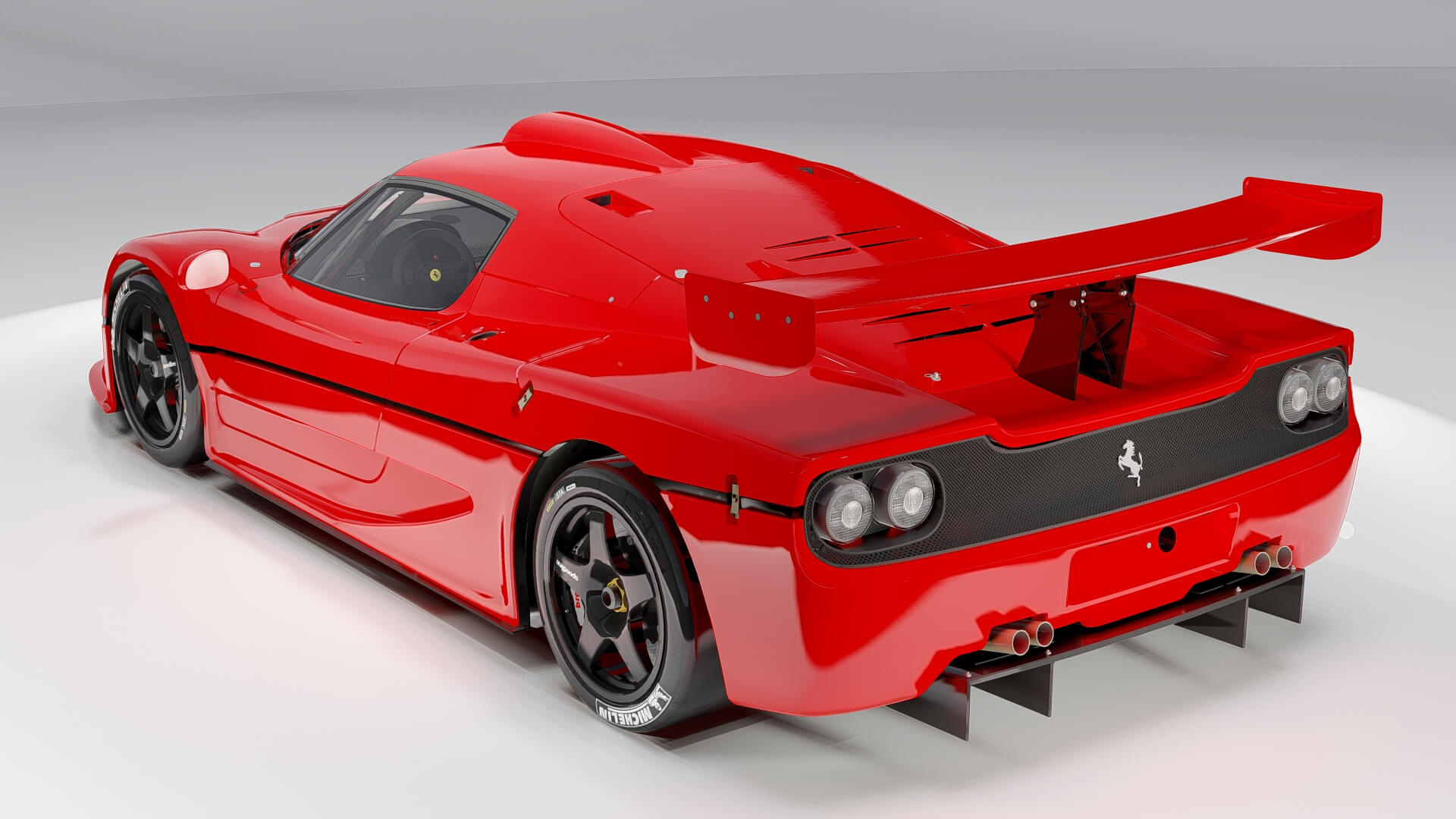 Ferrari F50 GT 1996 - 3D Model by AlphaGroup