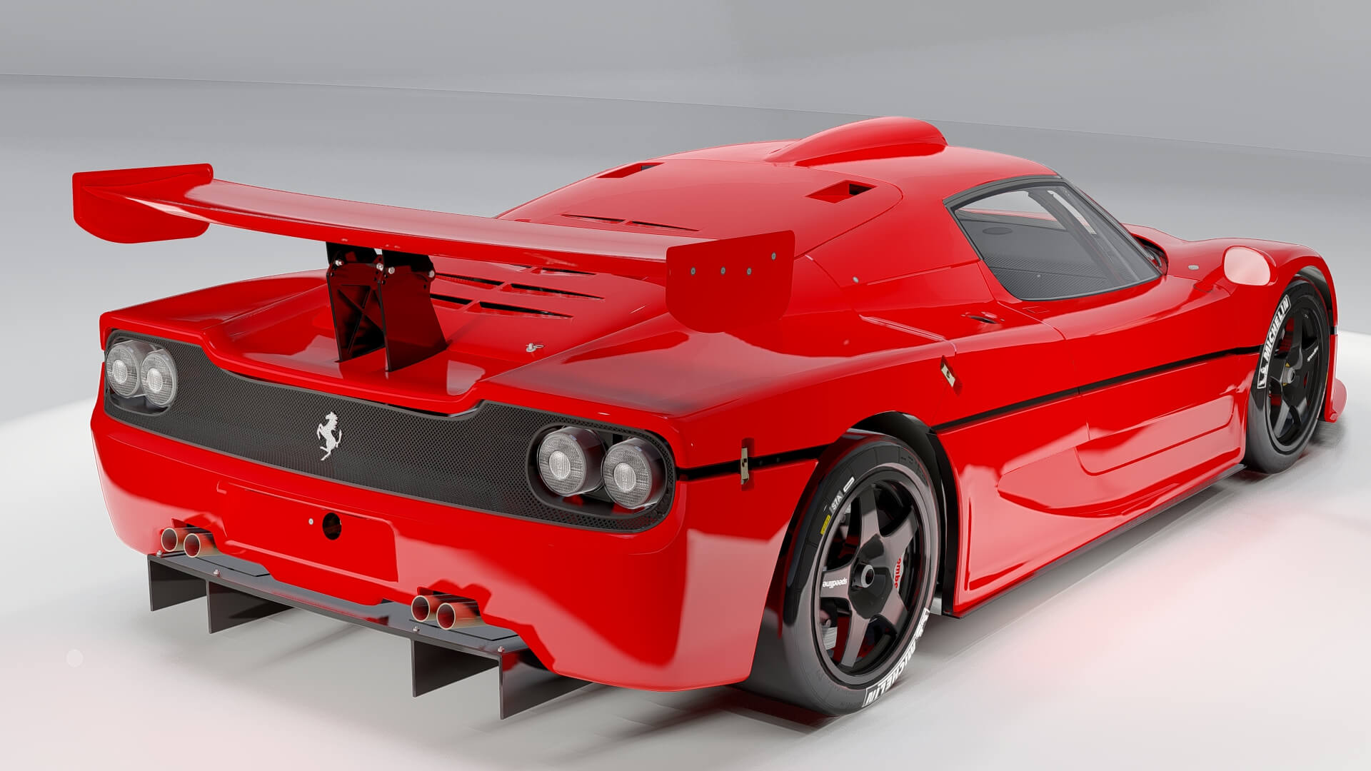 Ferrari F50 GT 1996 - 3D Model by AlphaGroup
