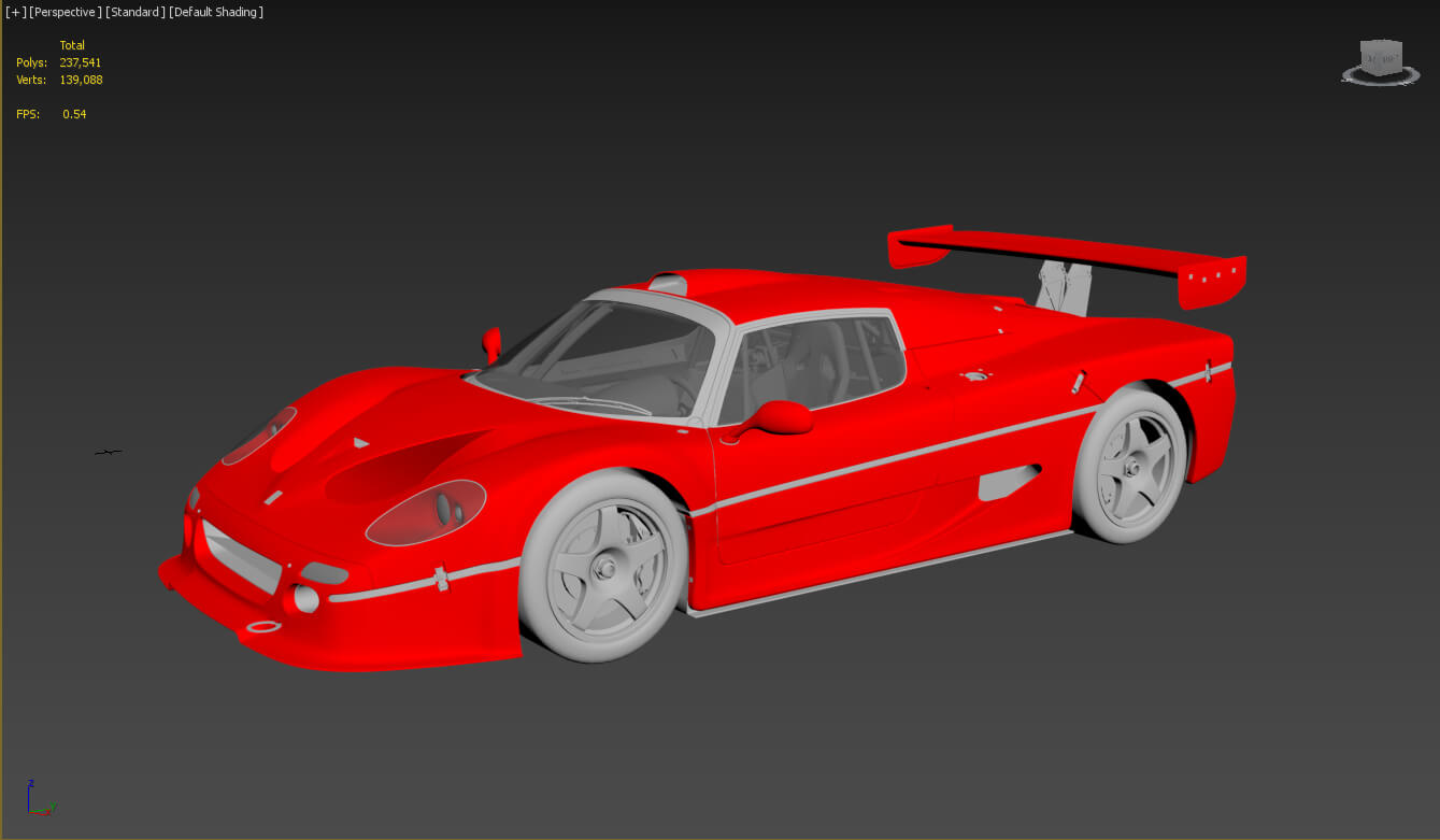 Ferrari F50 GT 1996 - 3D Model by AlphaGroup