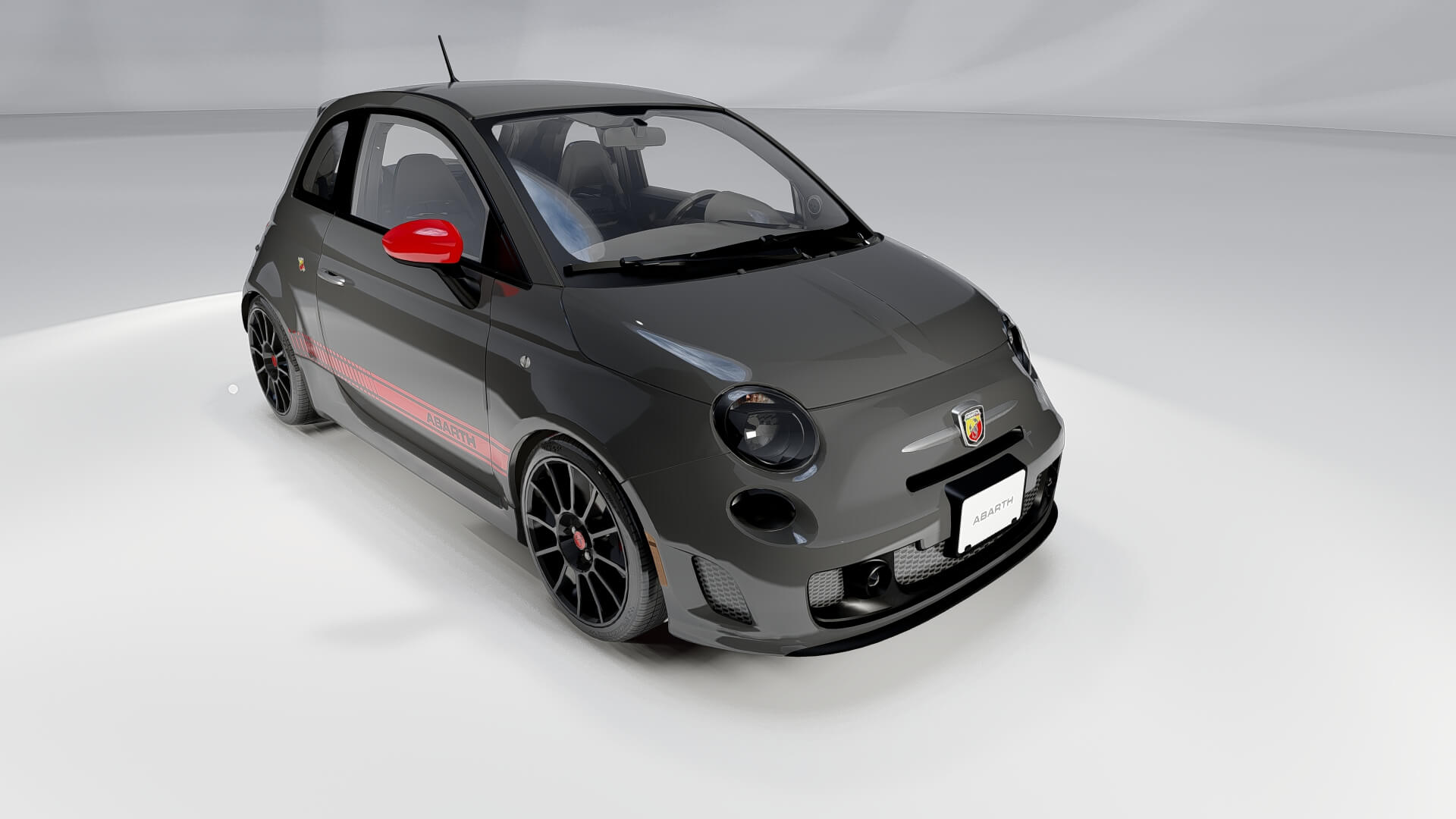 Fiat Abarth 500 - 3D Model by AlphaGroup