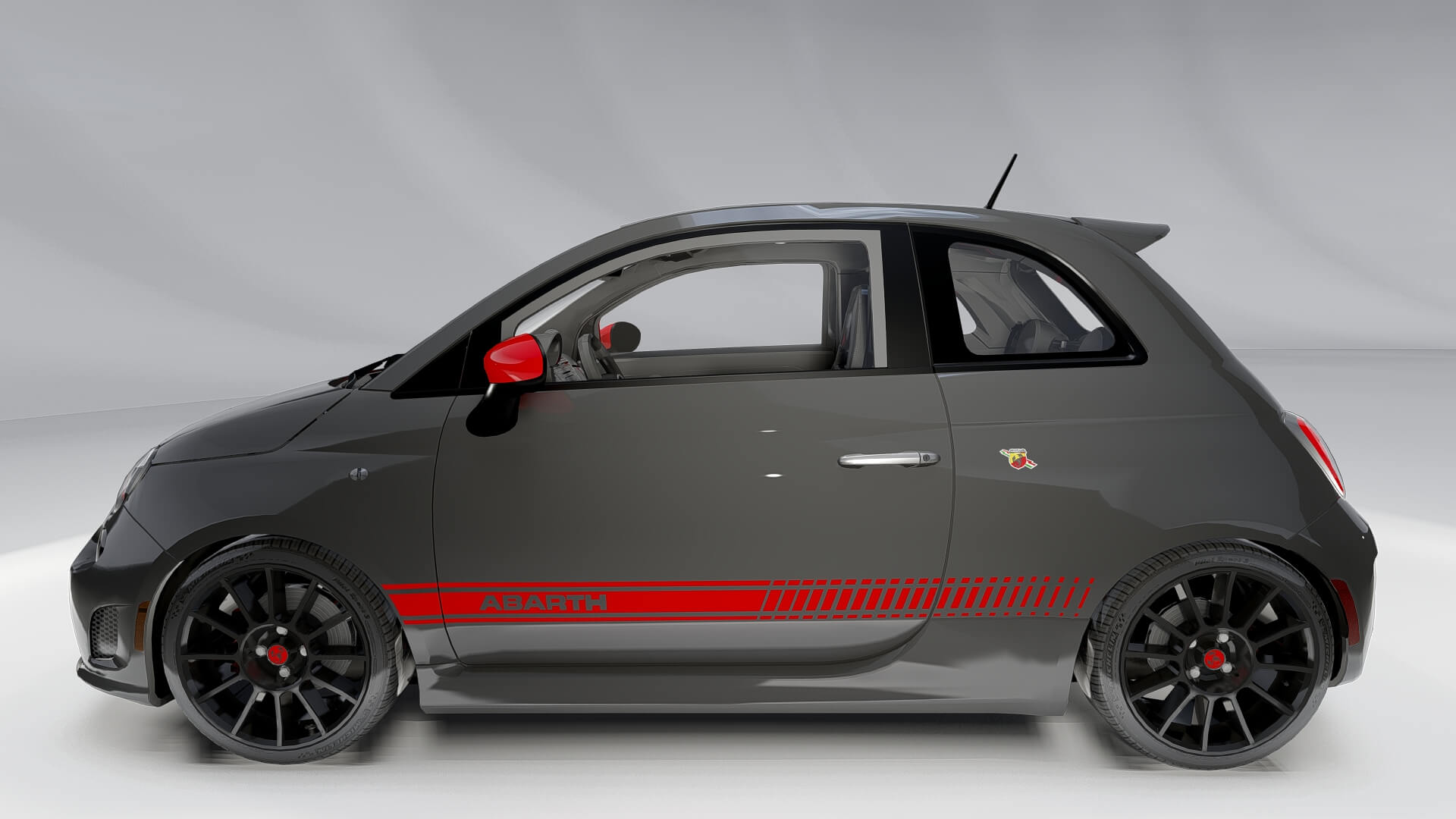 Fiat Abarth 500 - 3D Model by AlphaGroup
