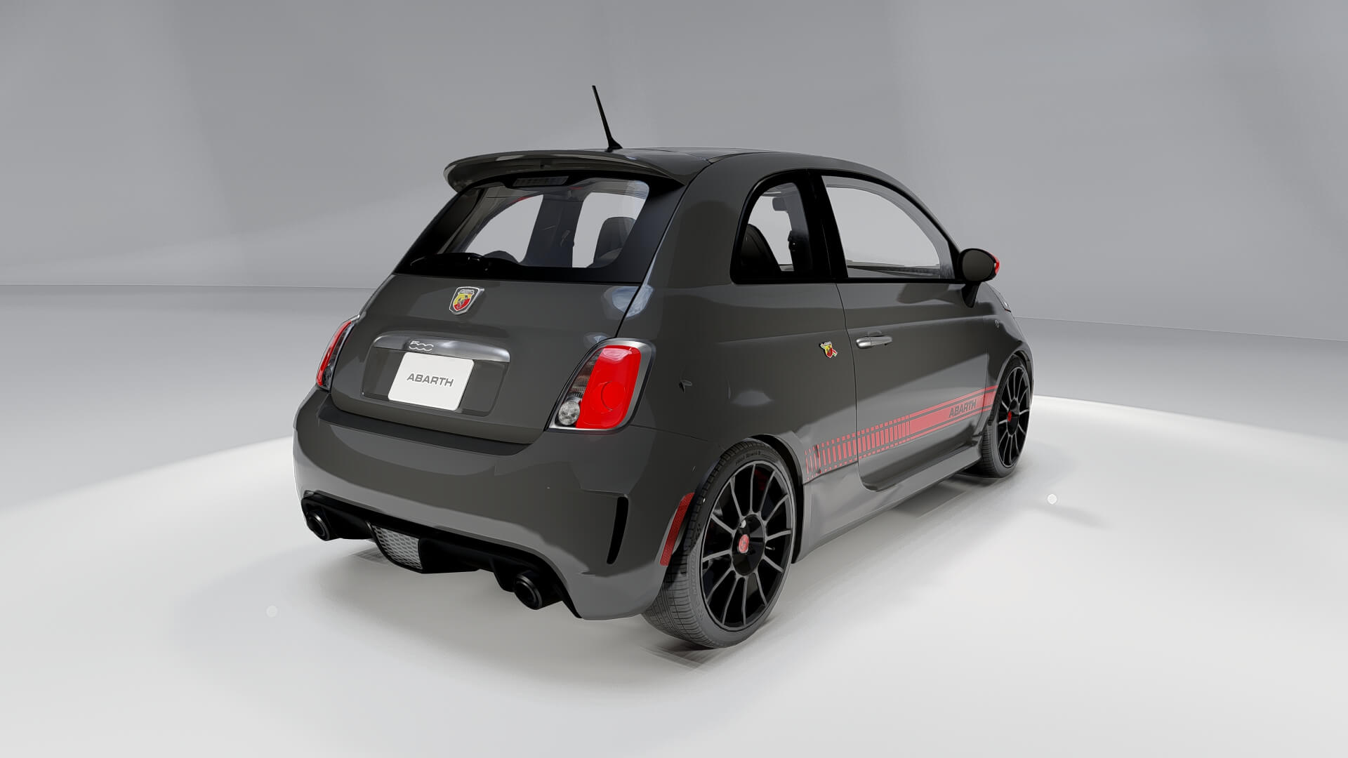 Fiat Abarth 500 - 3D Model by AlphaGroup