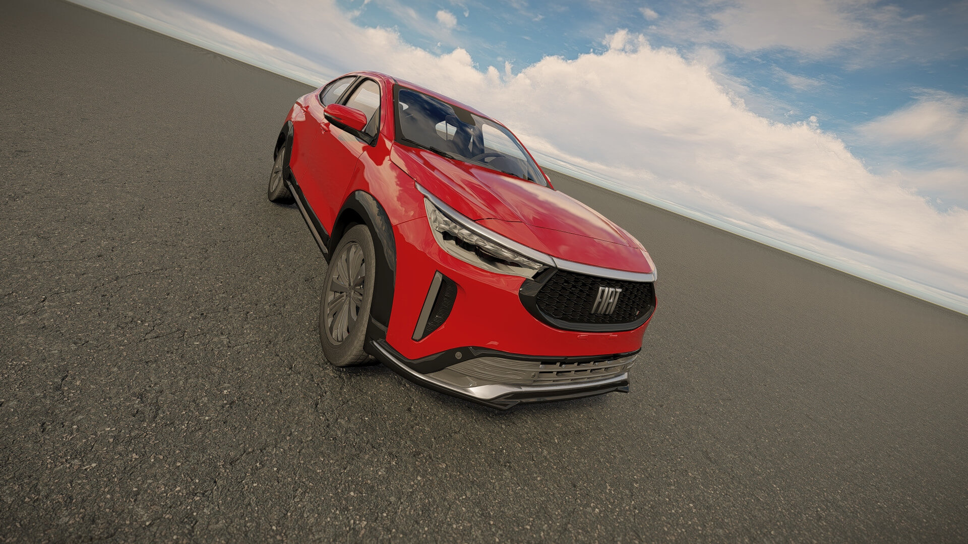 Fiat Fastback Audace 2023 - 3D Model by AlphaGroup
