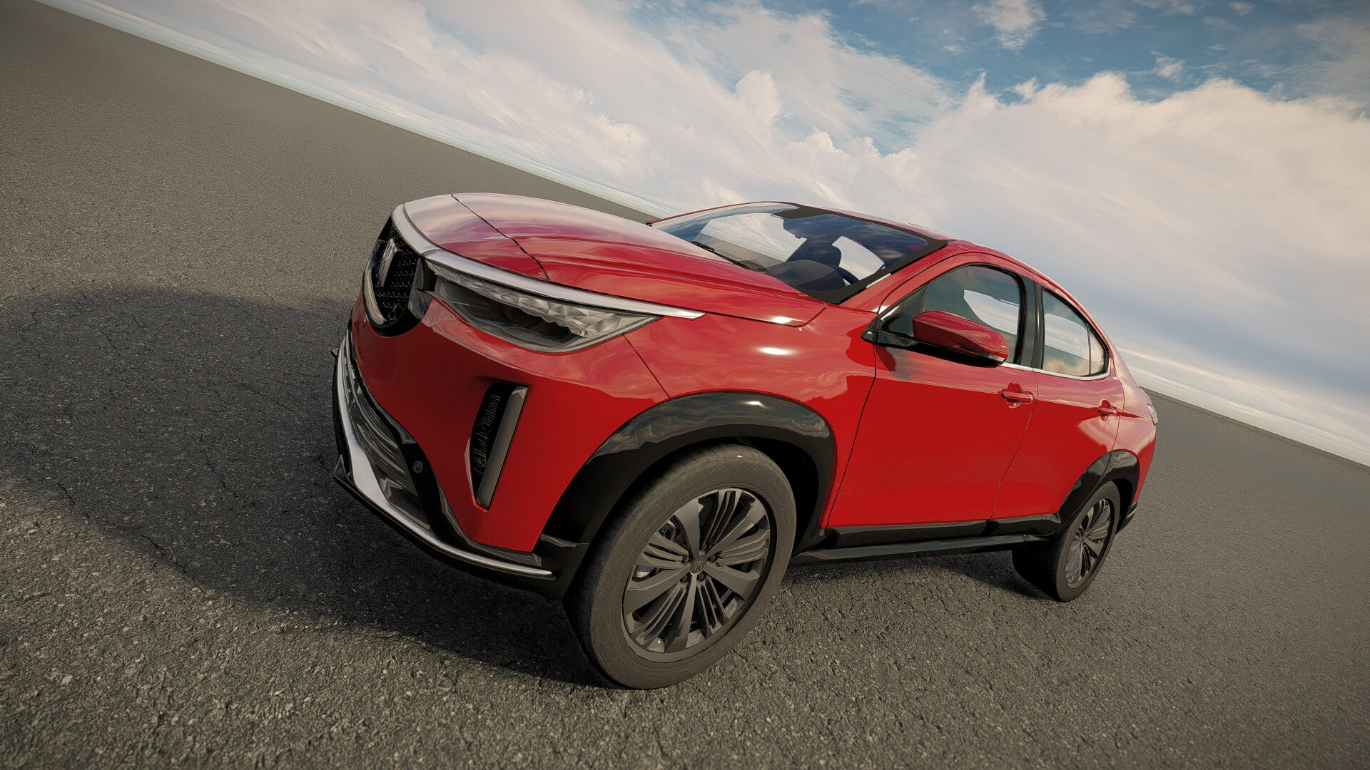 Fiat Fastback Audace 2023 - 3D Model by AlphaGroup