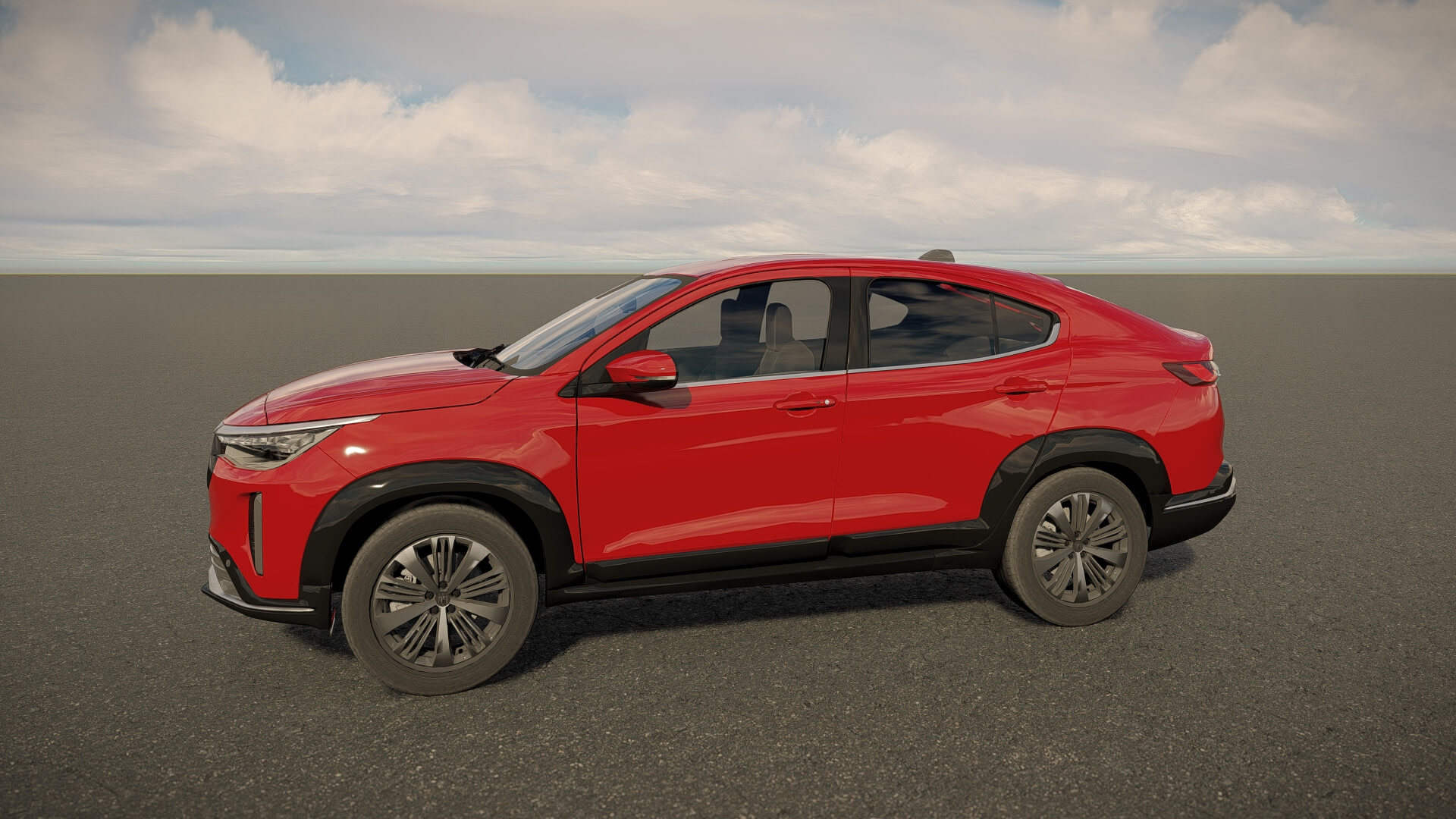 Fiat Fastback Audace 2023 - 3D Model by AlphaGroup