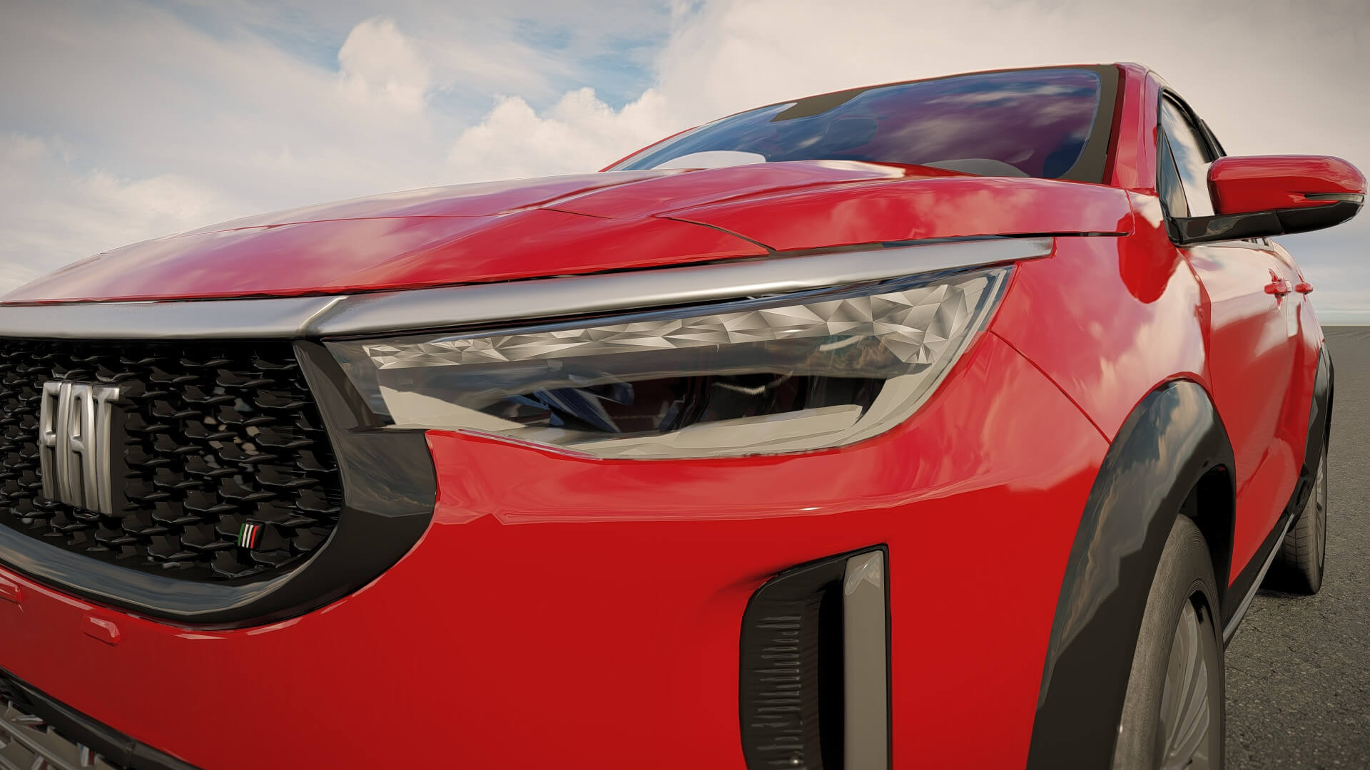 Fiat Fastback Audace 2023 - 3D Model by AlphaGroup
