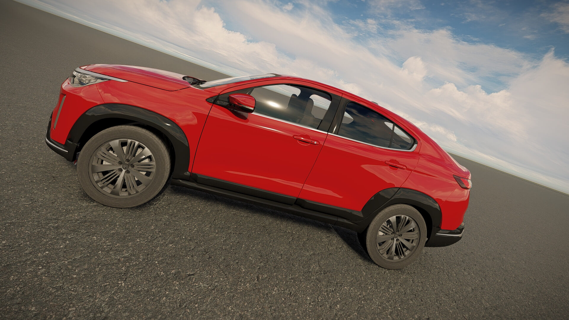 Fiat Fastback Audace 2023 - 3D Model by AlphaGroup