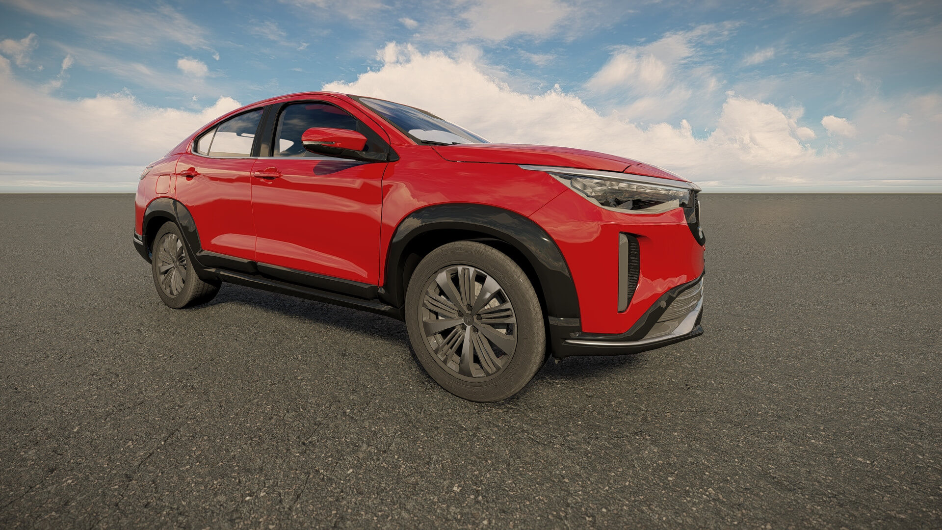 Fiat Fastback Audace 2023 - 3D Model by AlphaGroup