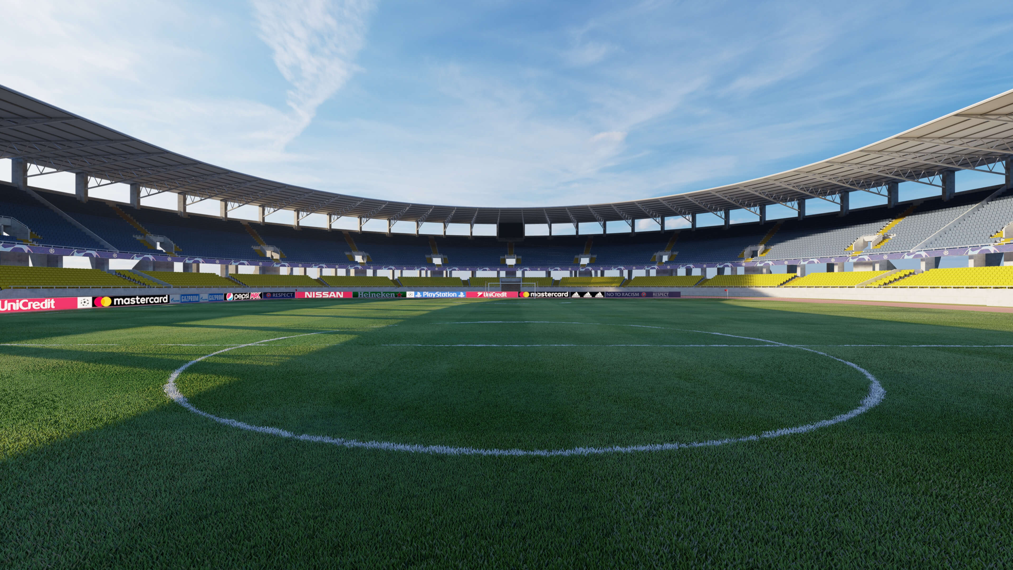Football Stadium - 3D Model by AlphaGroup
