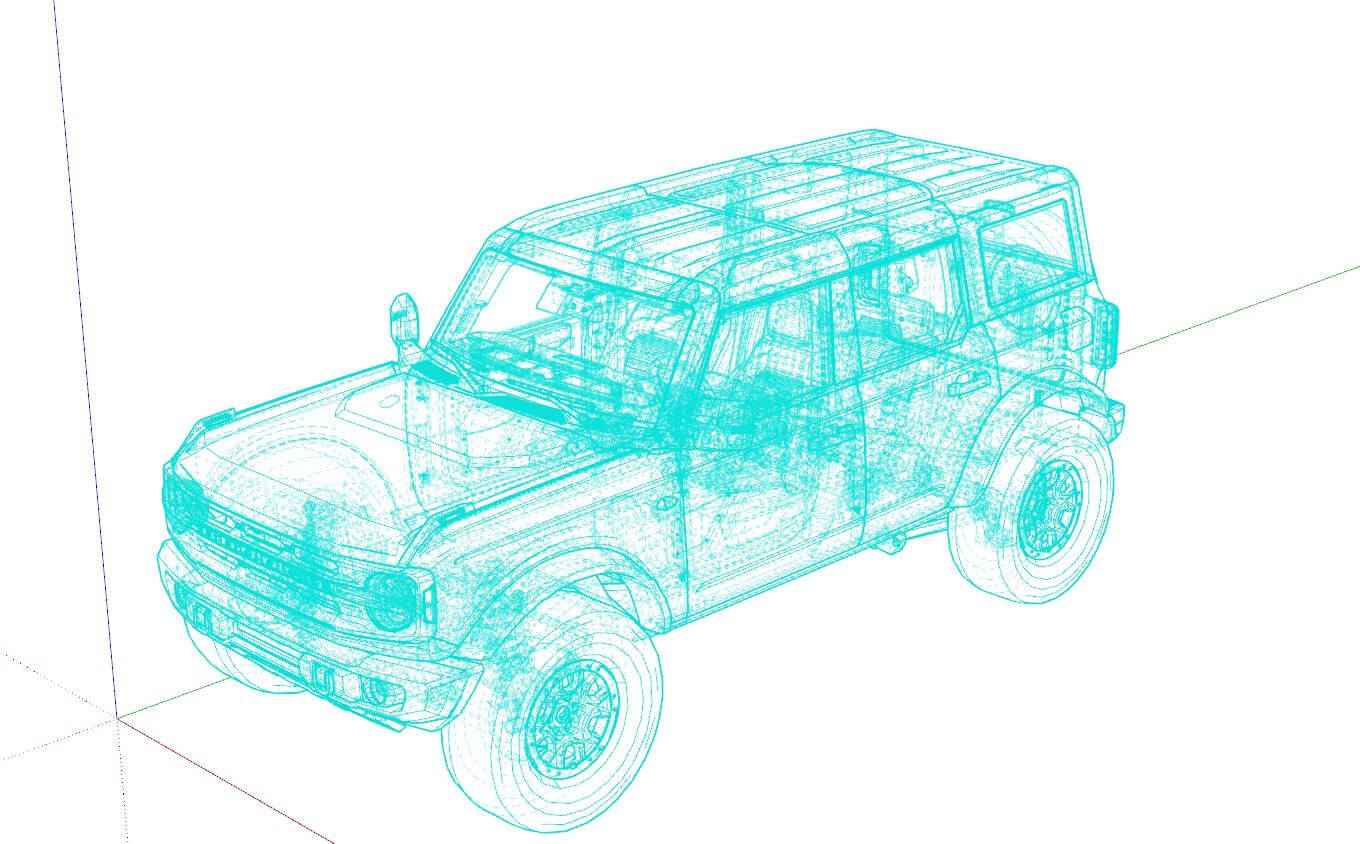 Ford Bronco 2021 - 3D Model by AlphaGroup