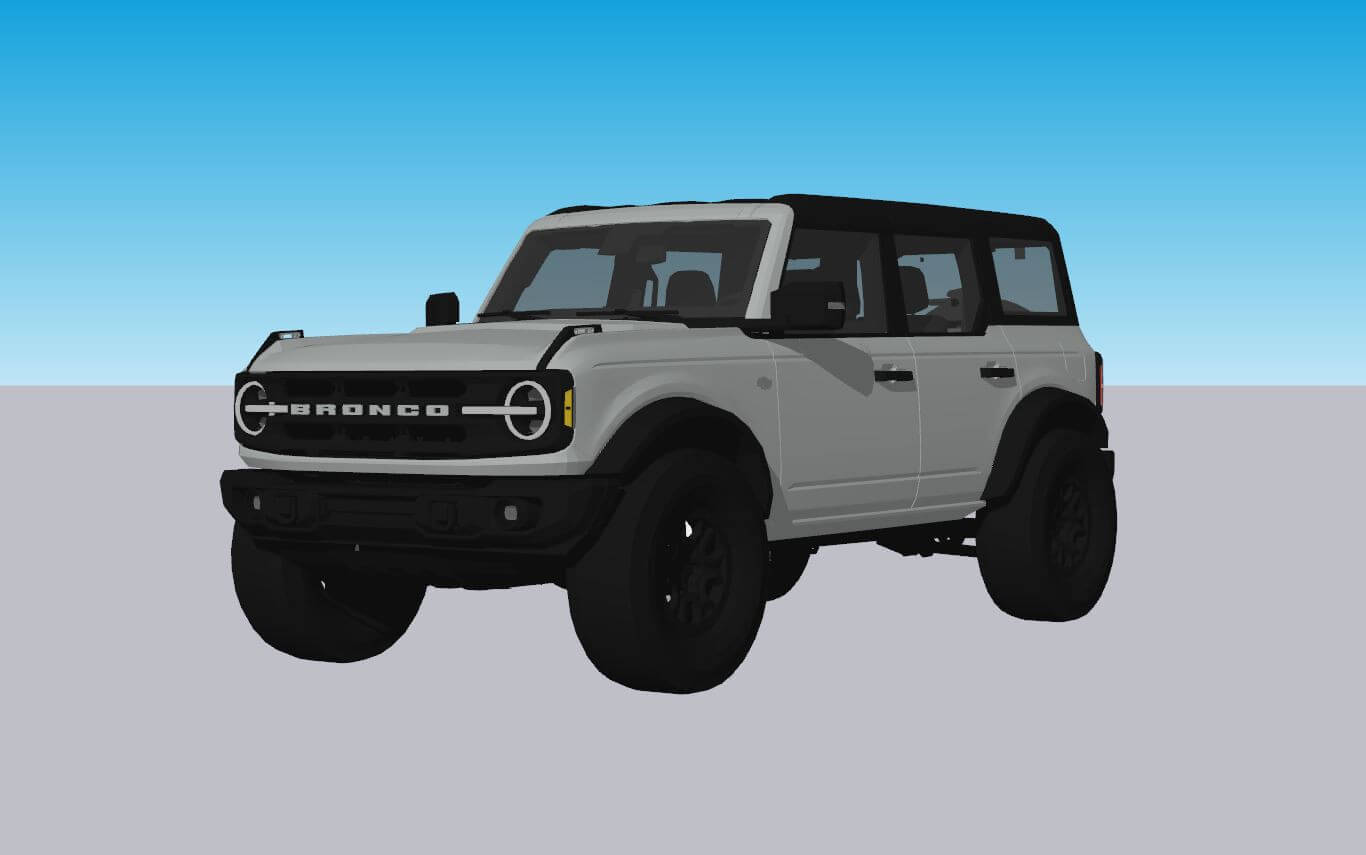 Ford Bronco 2021 - 3D Model by AlphaGroup
