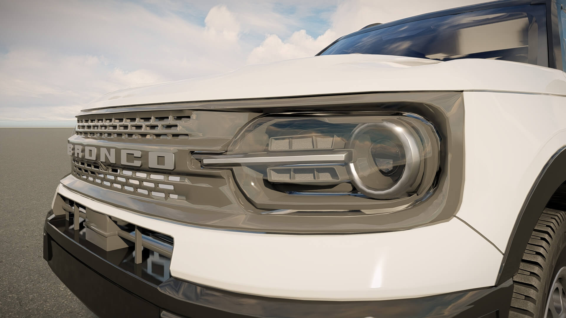 Ford Bronco 2023 - 3D Model by AlphaGroup