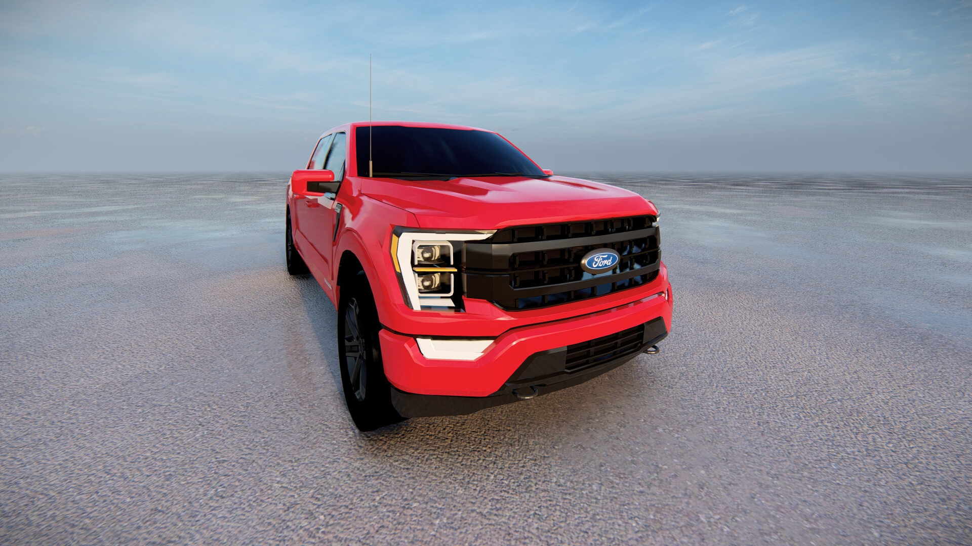 Ford F-150 2022 3D Model by AlphaGroup