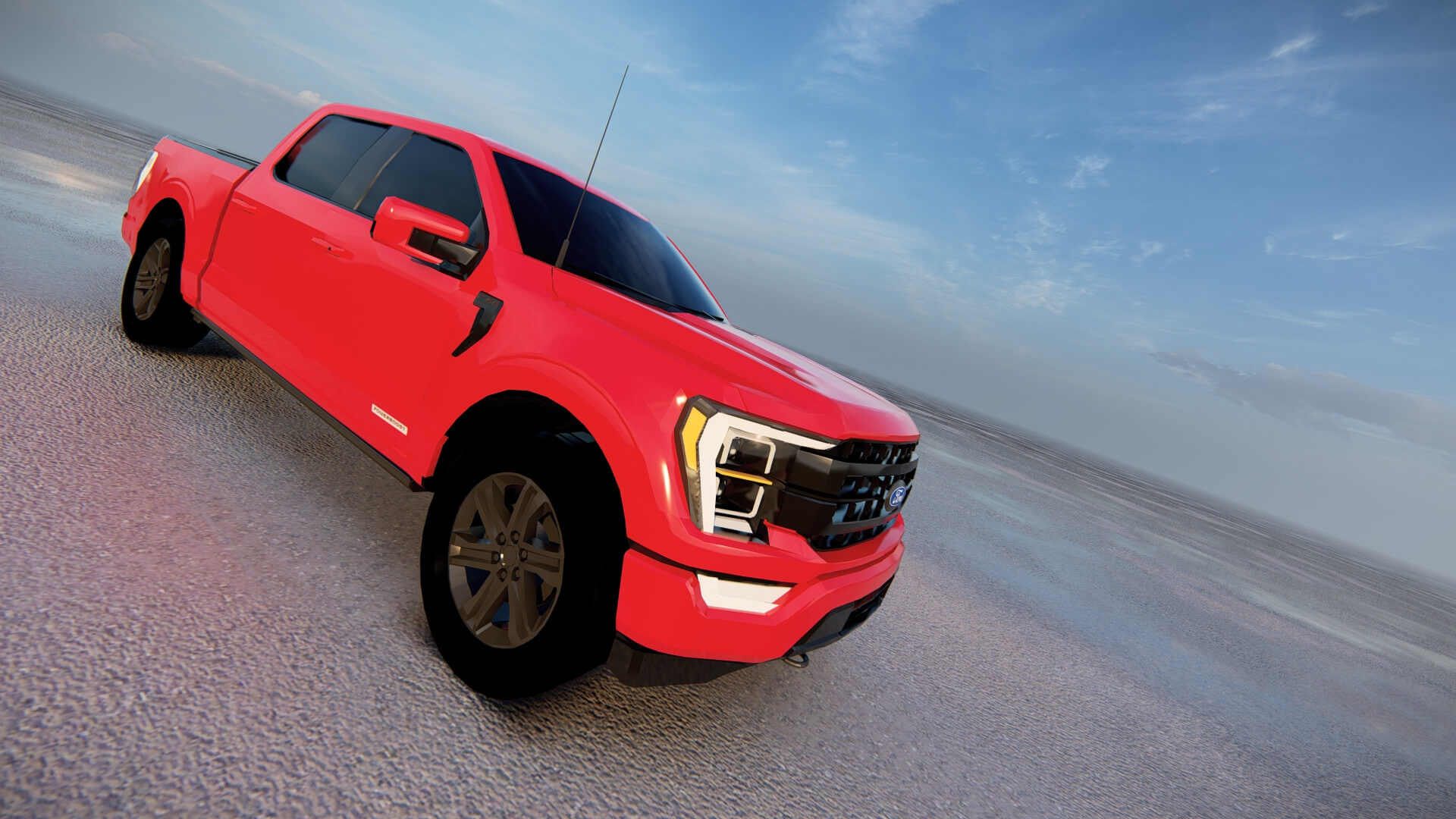 Ford F-150 2022 3D Model by AlphaGroup