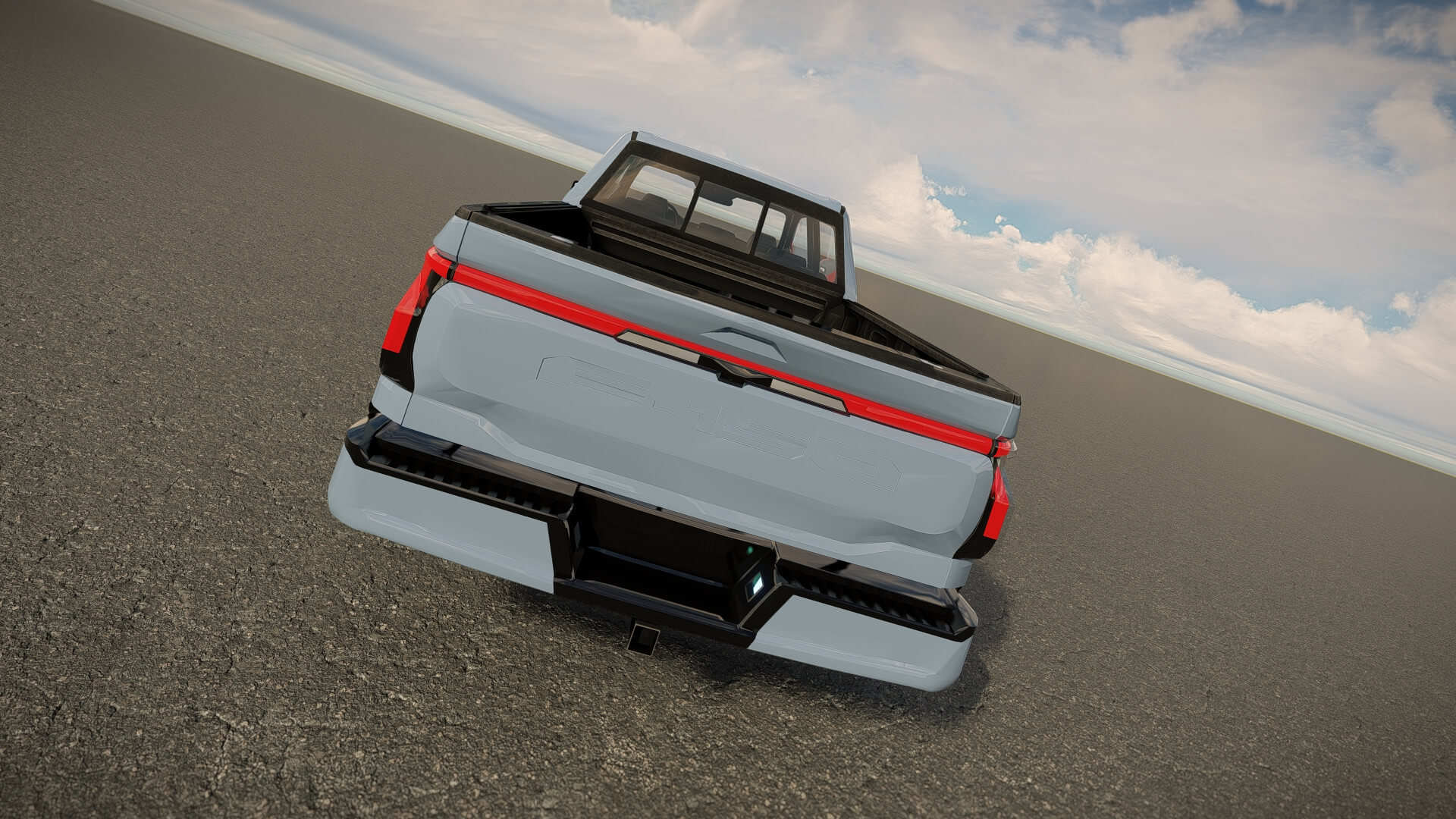 Ford F150 Lightning Platinum 2023 - 3D Model by AlphaGroup