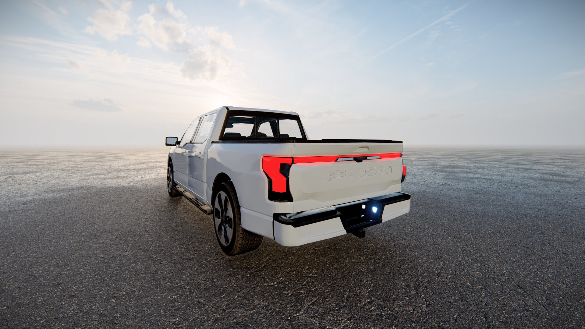 Ford F150 Lightning Platinum 2023 - 3D Model by AlphaGroup