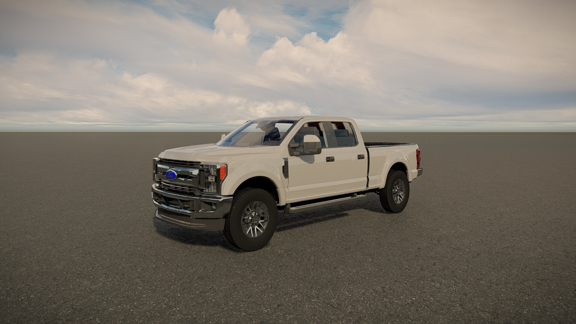 Ford F350 2019 - 3D Model by AlphaGroup