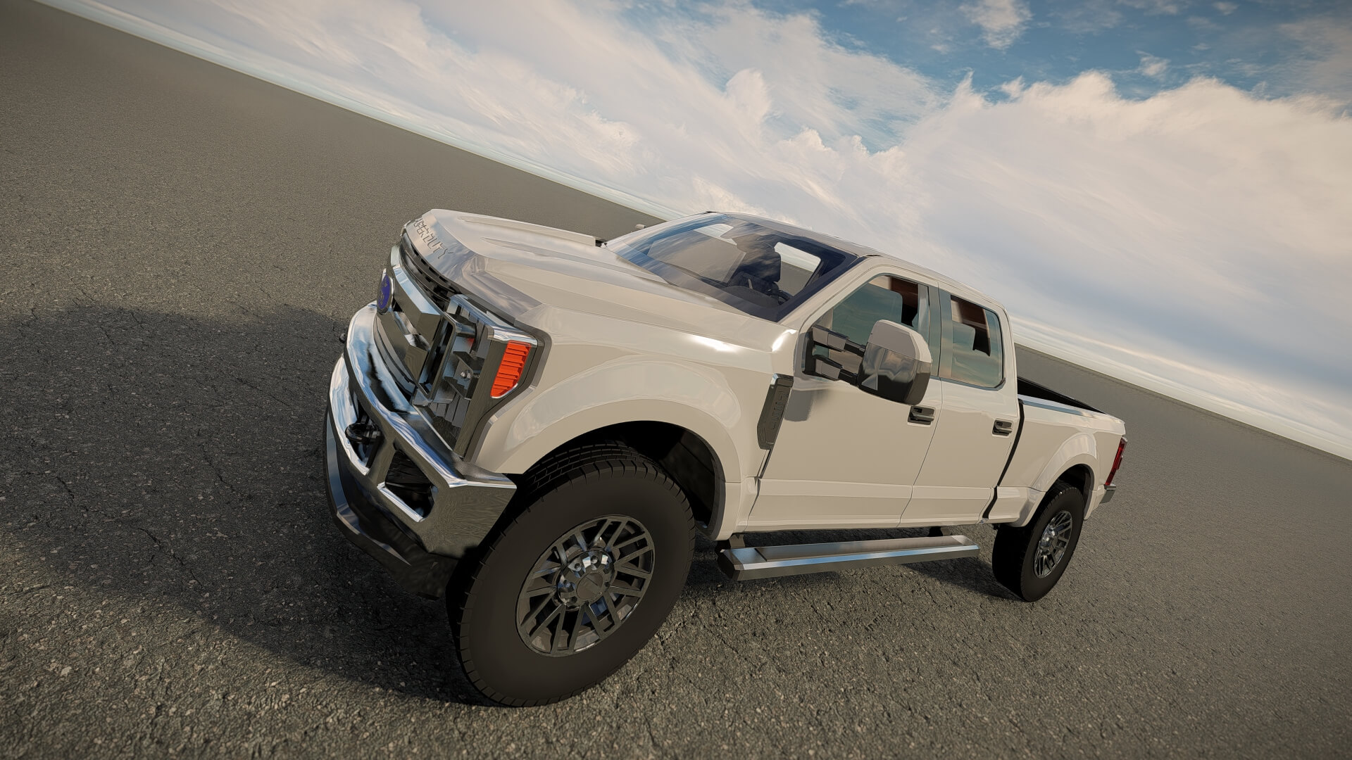 Ford F350 2019 - 3D Model by AlphaGroup